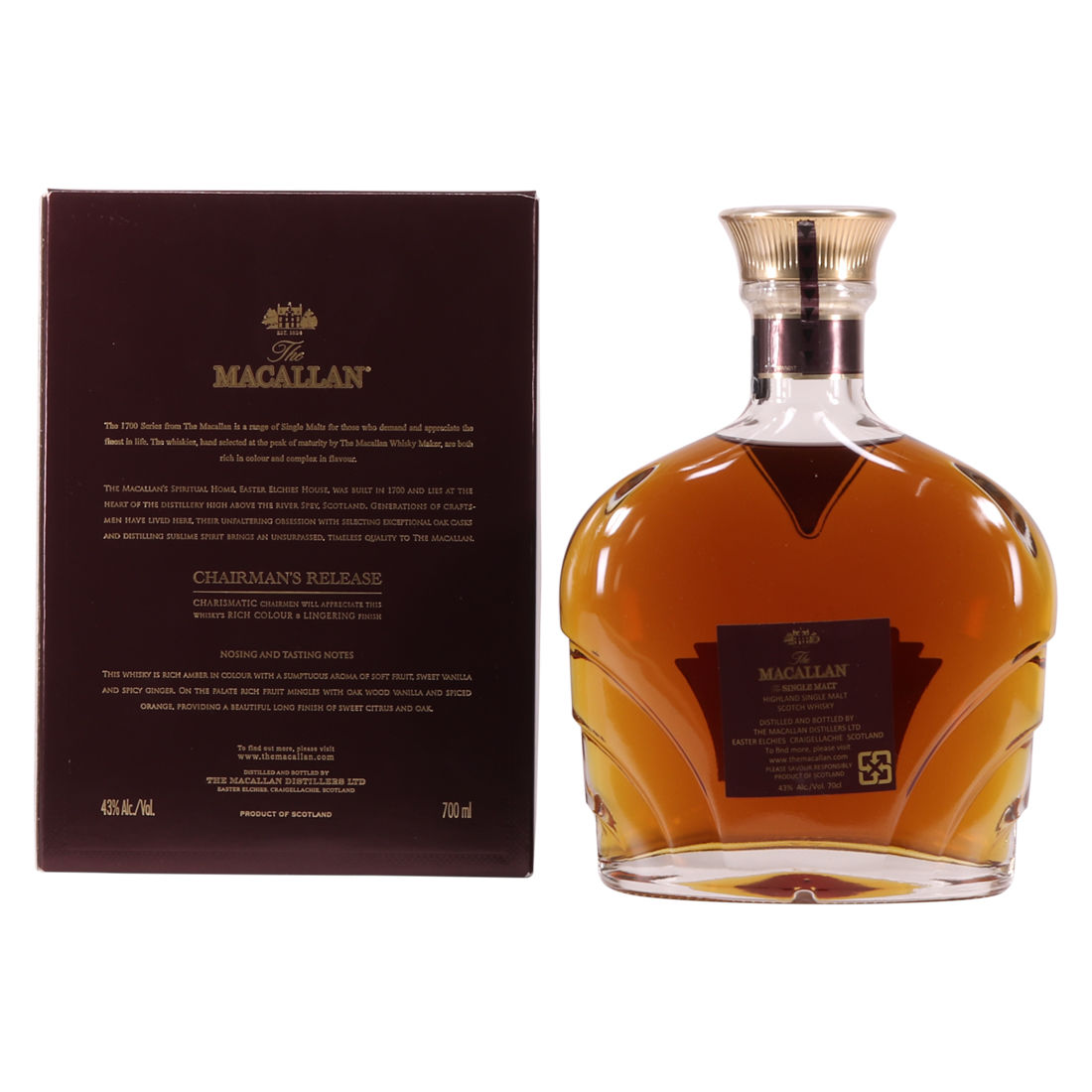 Macallan - Chairman's Release - 1700 Series Auction | The Grand Whisky ...