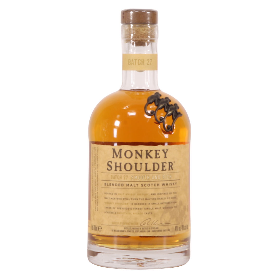 Monkey Shoulder - Batch 27 - Blended Malt Auction | The Grand Whisky ...