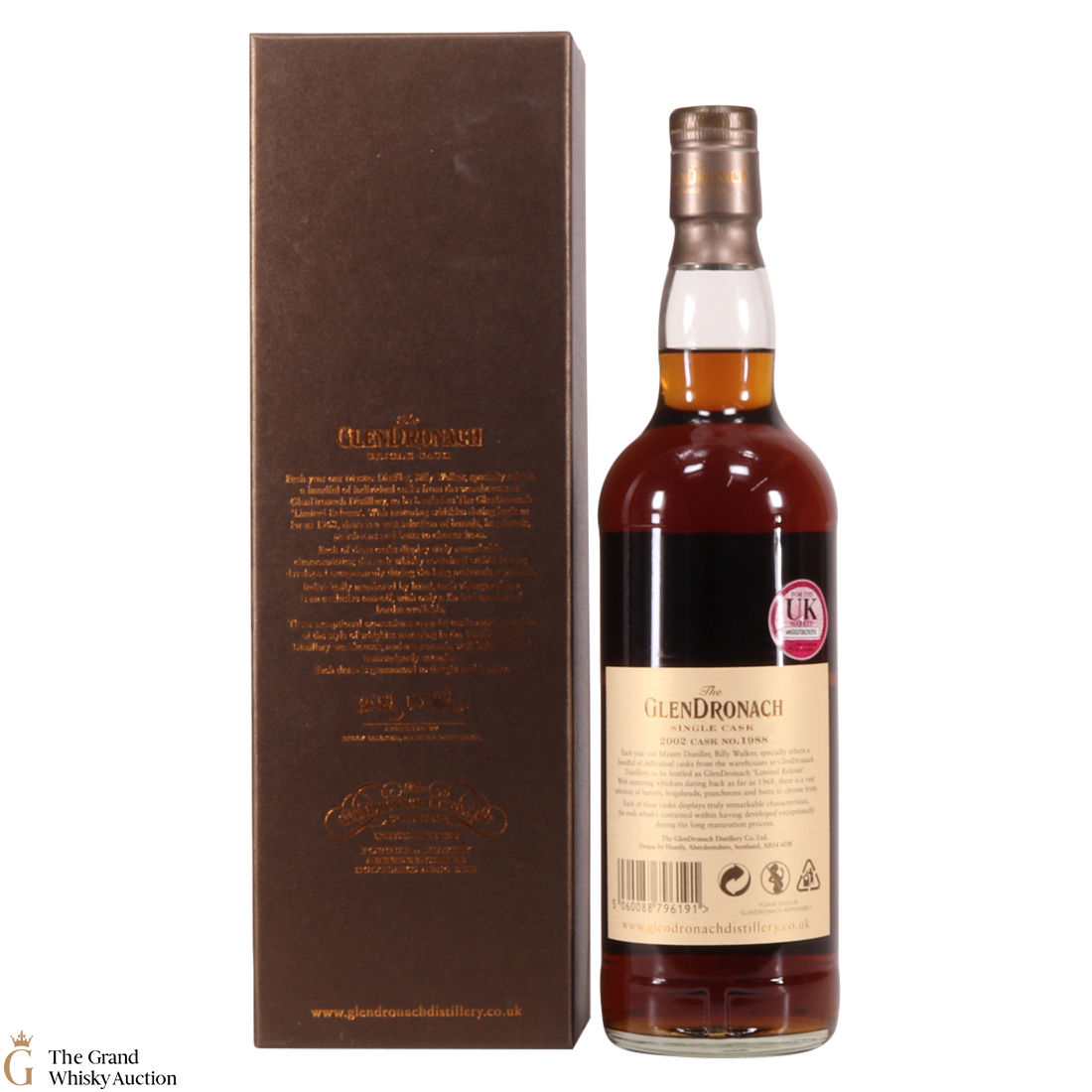 Glendronach - 10 Year Old (2002) - Single Cask #1988 Auction | The ...