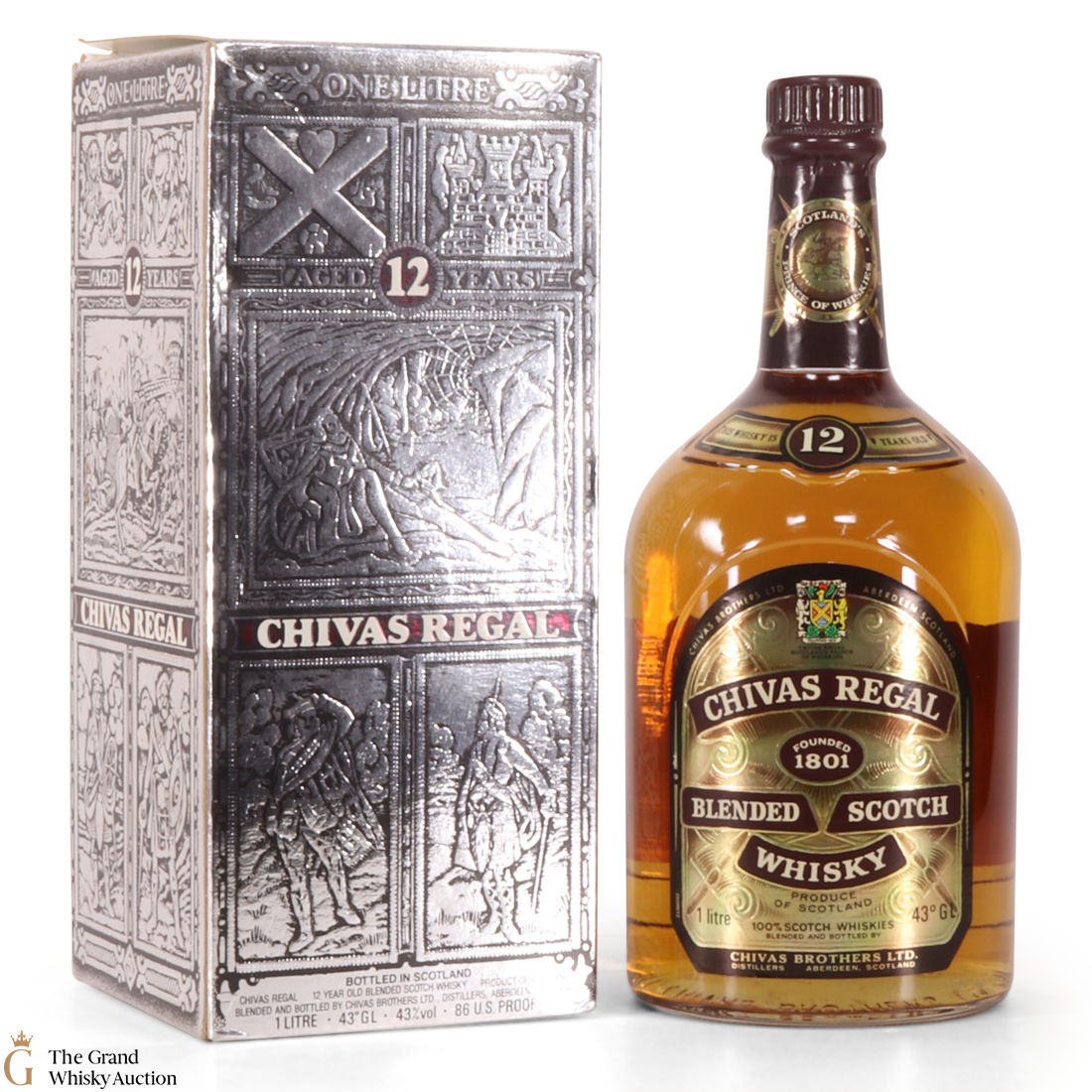 Chivas - 12 Year Old (1980's) - 1L Auction | The Grand Whisky Auction