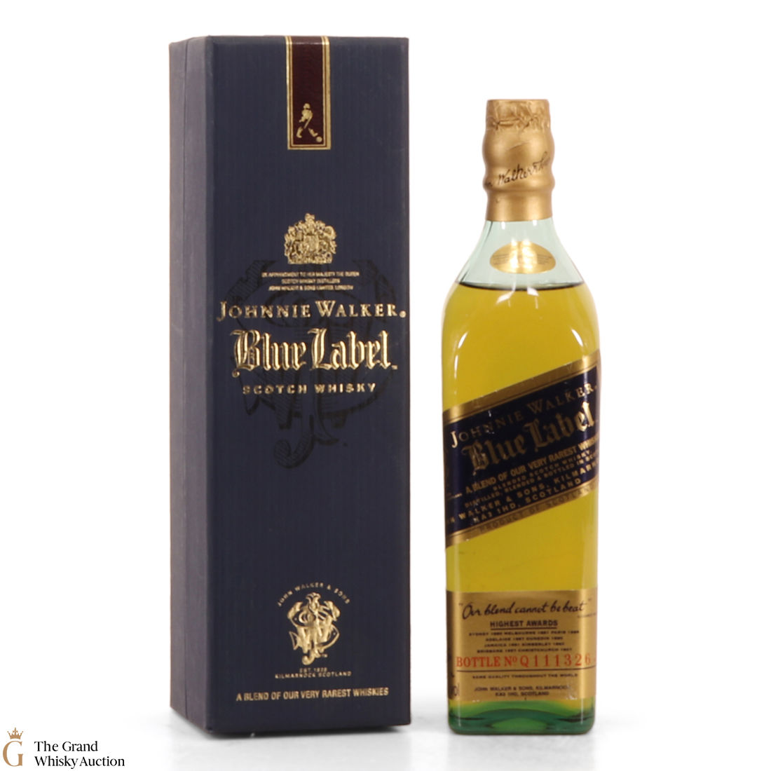 Johnnie Walker - Blue Label (20cl) Auction | The Grand Whisky Auction