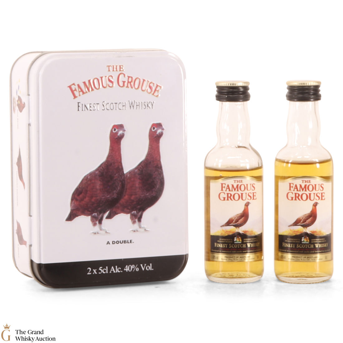 Famous Grouse - Mini Set (2 x 5cl) Auction | The Grand Whisky Auction
