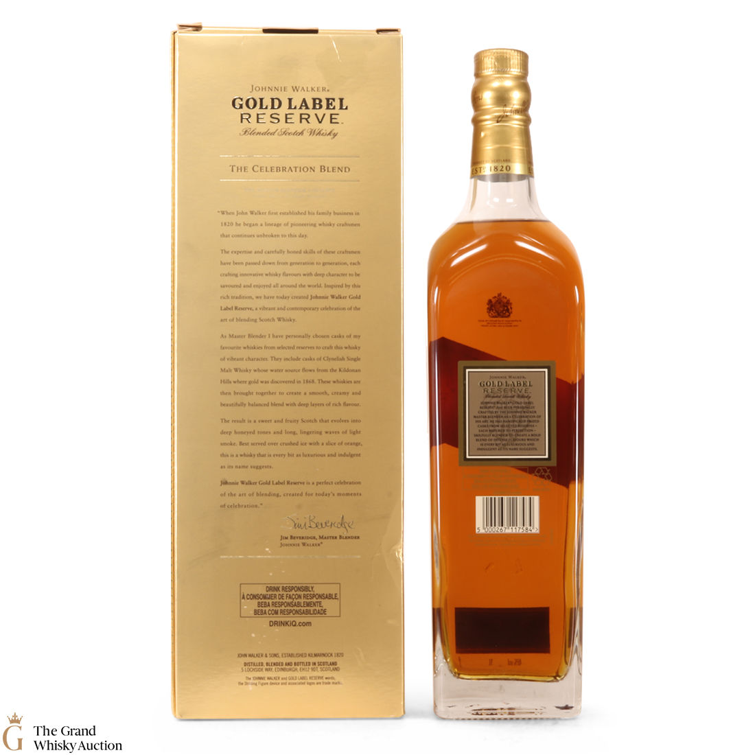 Johnnie Walker - Gold Label Reserve 1L Auction | The Grand Whisky Auction