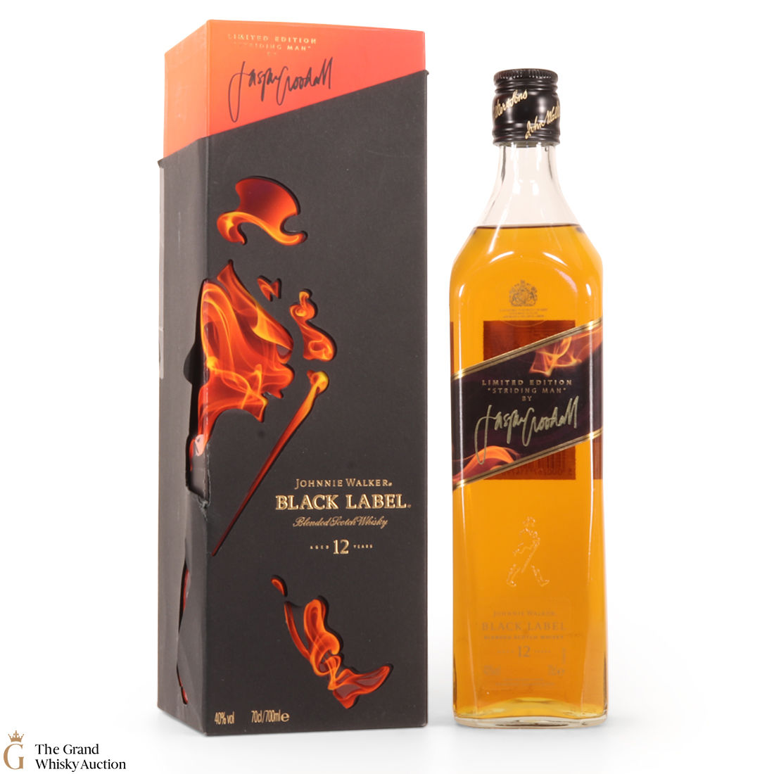 Johnnie Walker - 12 Year Old - Black Label - Limited Edition Auction ...