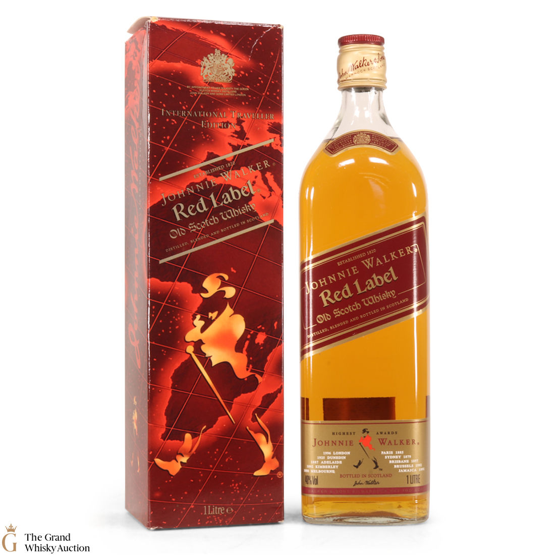 Johnnie Walker - Red Label (Limited Edition) Auction | The Grand Whisky ...