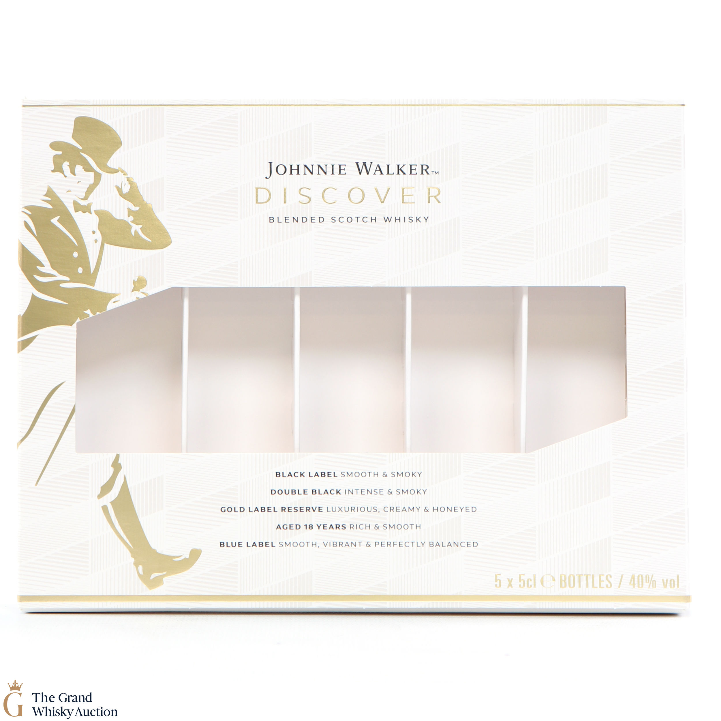 Johnnie Walker - Discovery Miniature Gift Set 5 x 5cl Auction | The ...