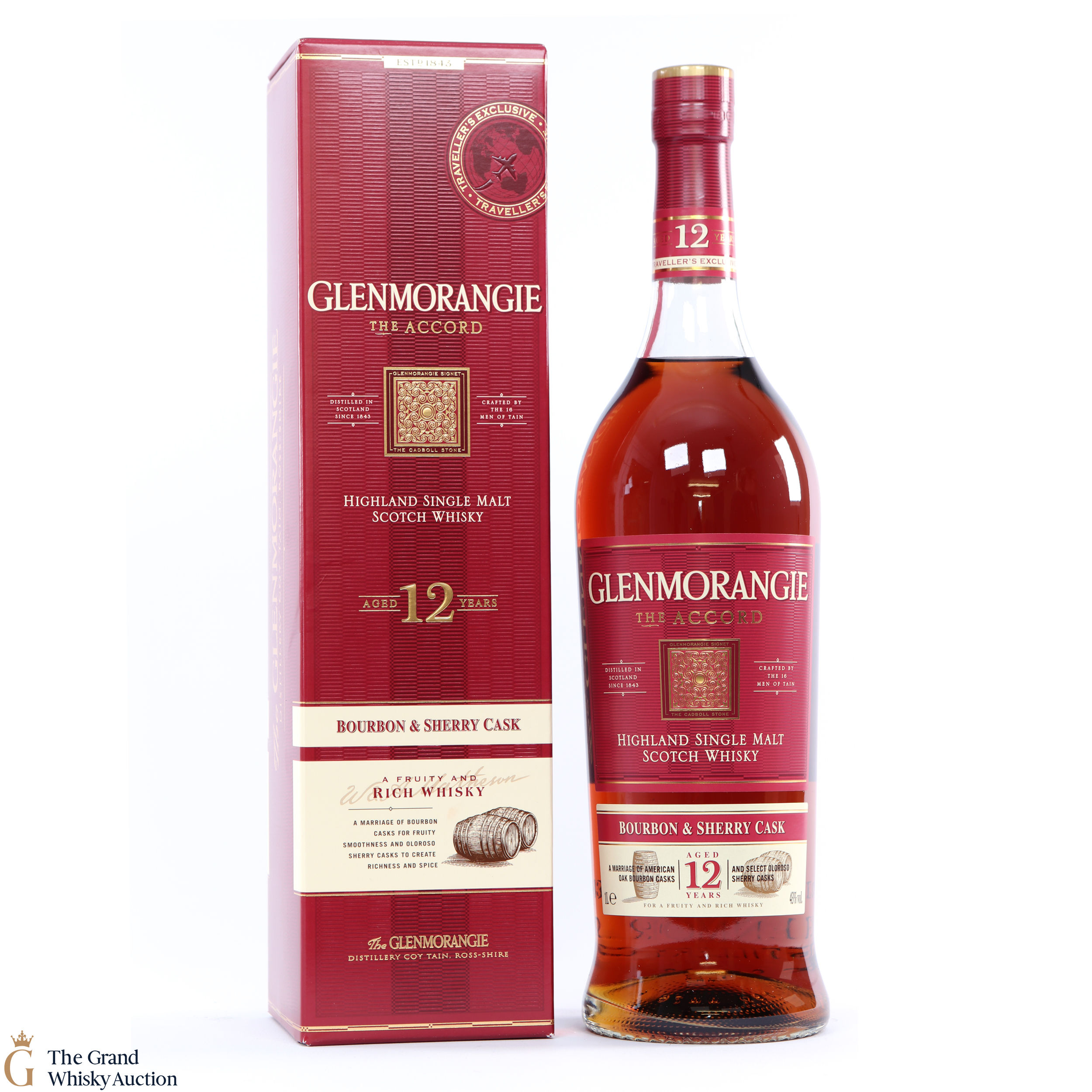 Glenmorangie - 12 Year Old - The Accord (1L) Auction | The Grand Whisky ...