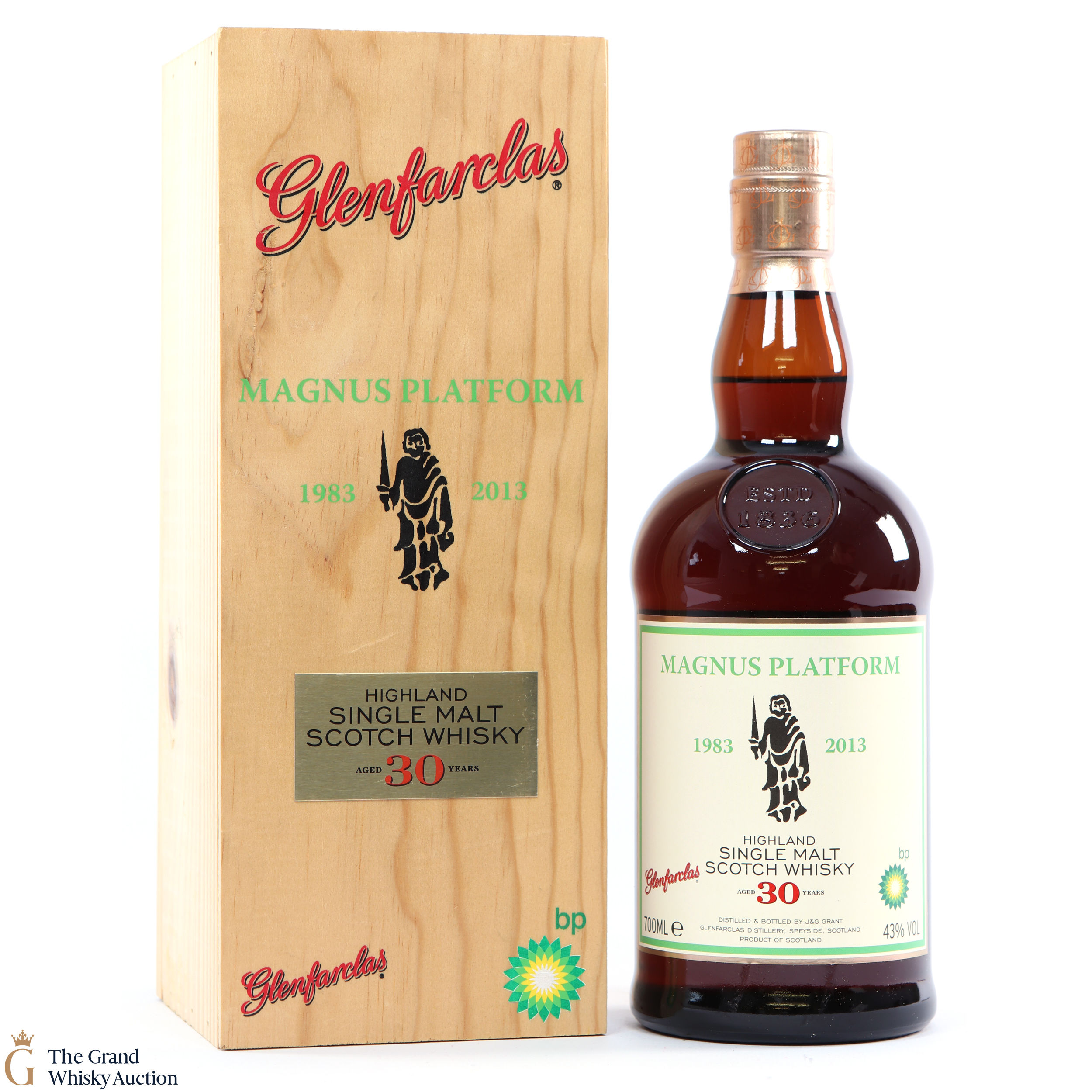 Glenfarclas - 30 Year Old Magnus Platform 1983 - 2013 Auction | The ...
