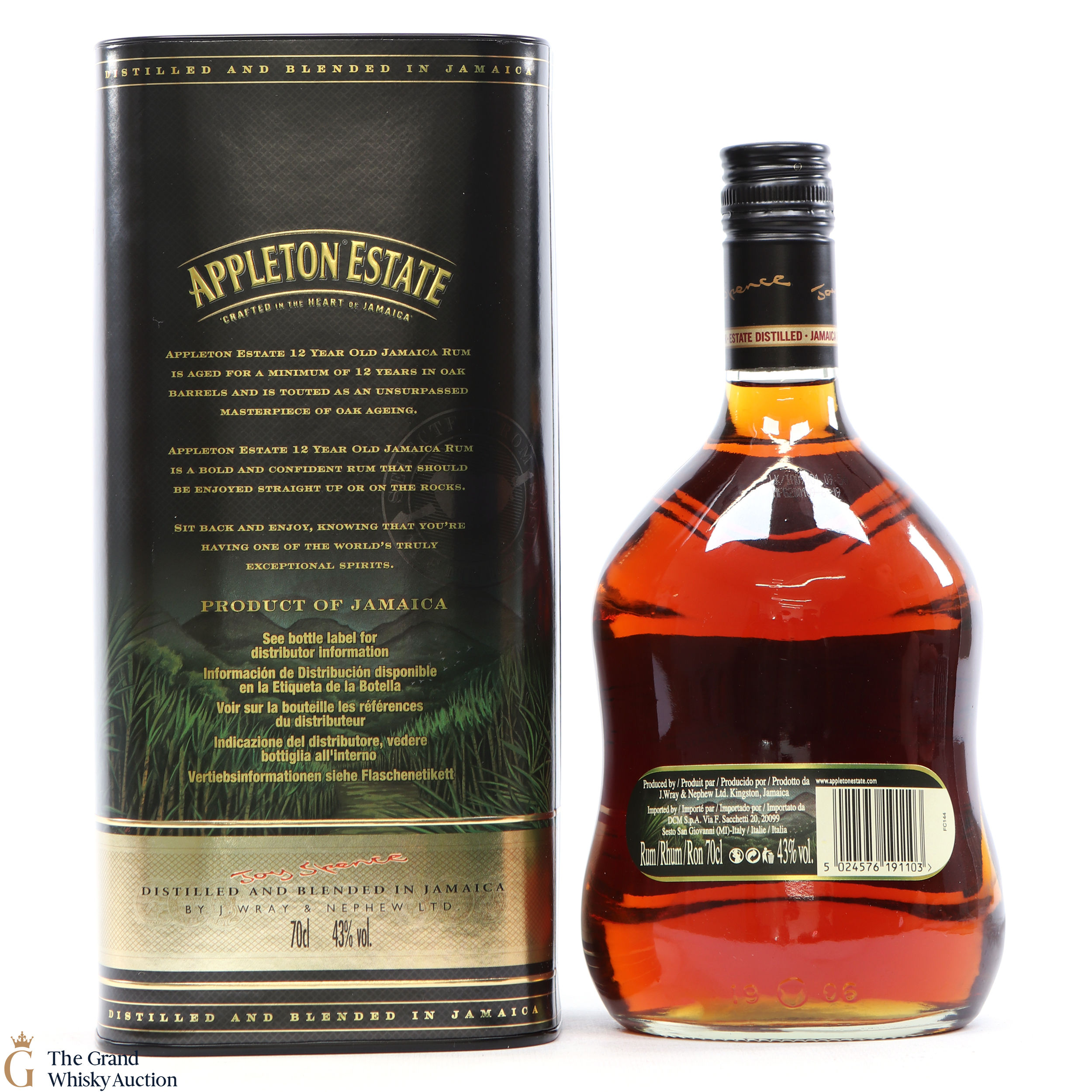 Appleton Rum - 12 Year Old - Rare Blend Auction | The Grand Whisky Auction