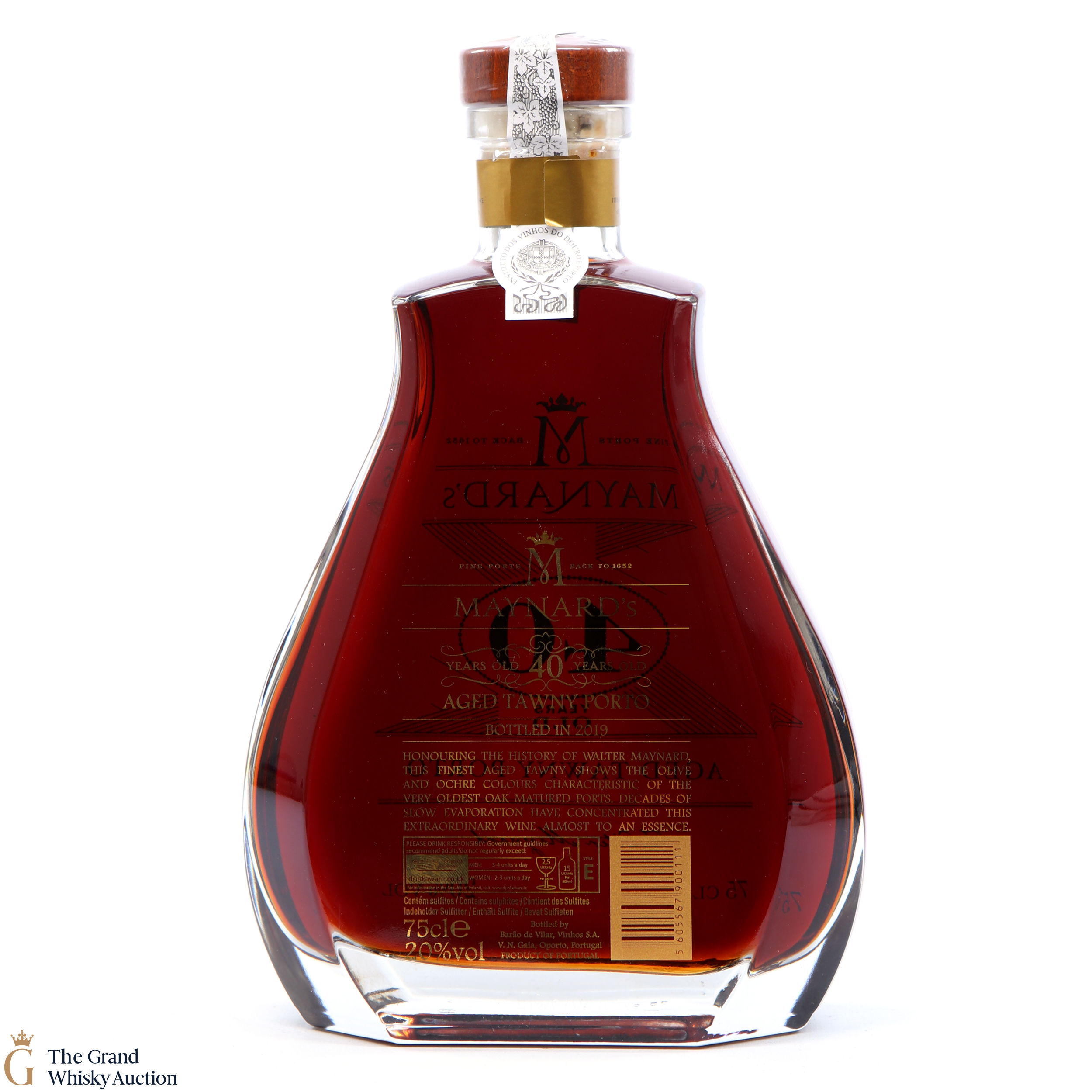 Maynard's - 40 Year Old - 2019 Tawny Port Auction | The Grand Whisky ...