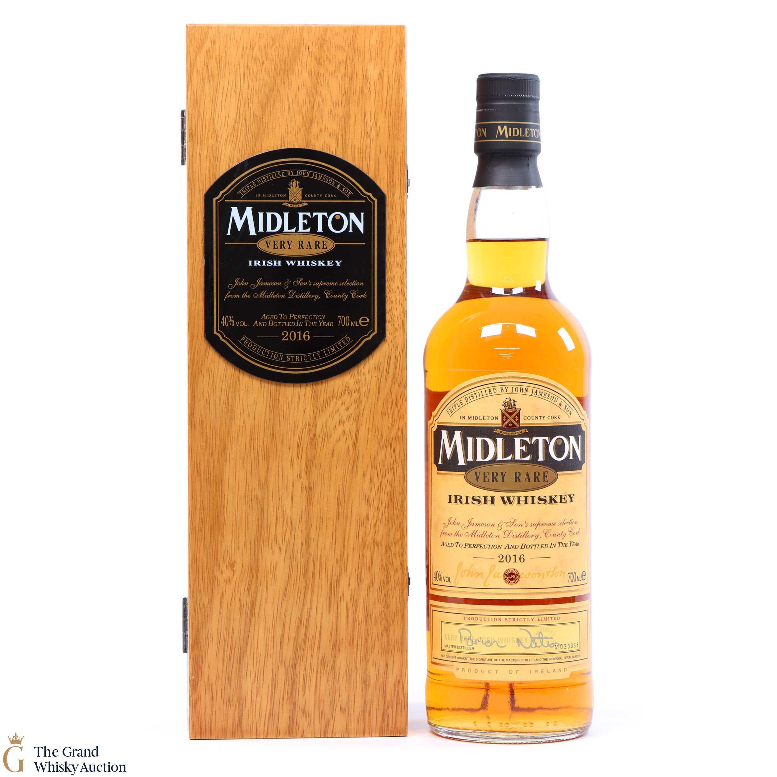 Midleton - Very Rare 2016 - Irish Whiskey Auction | The Grand Whisky ...