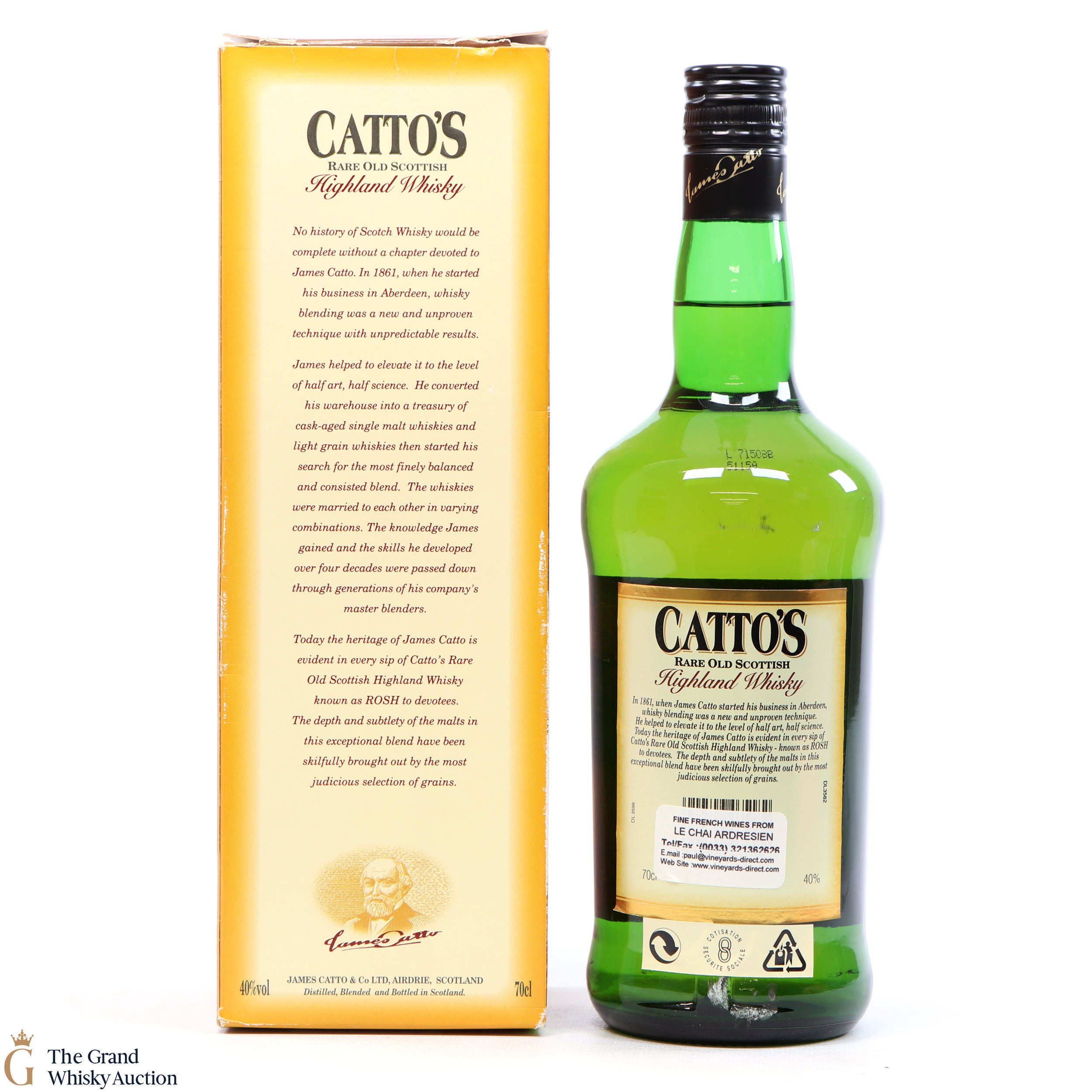 Catto's - Rare Old Scotch Whisky Auction | The Grand Whisky Auction