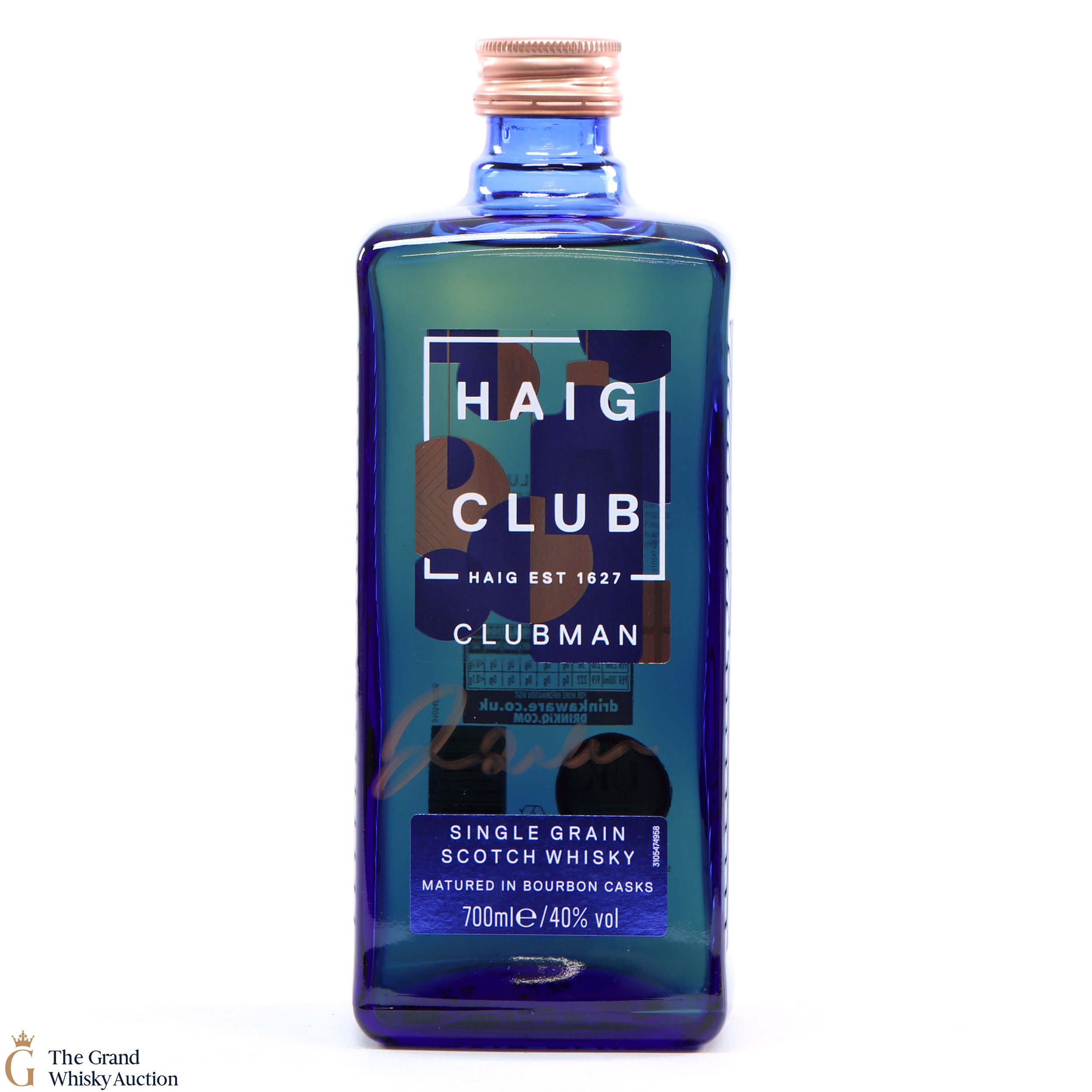 Haig Club - Clubman Signed by David Beckham Auction | The Grand Whisky ...