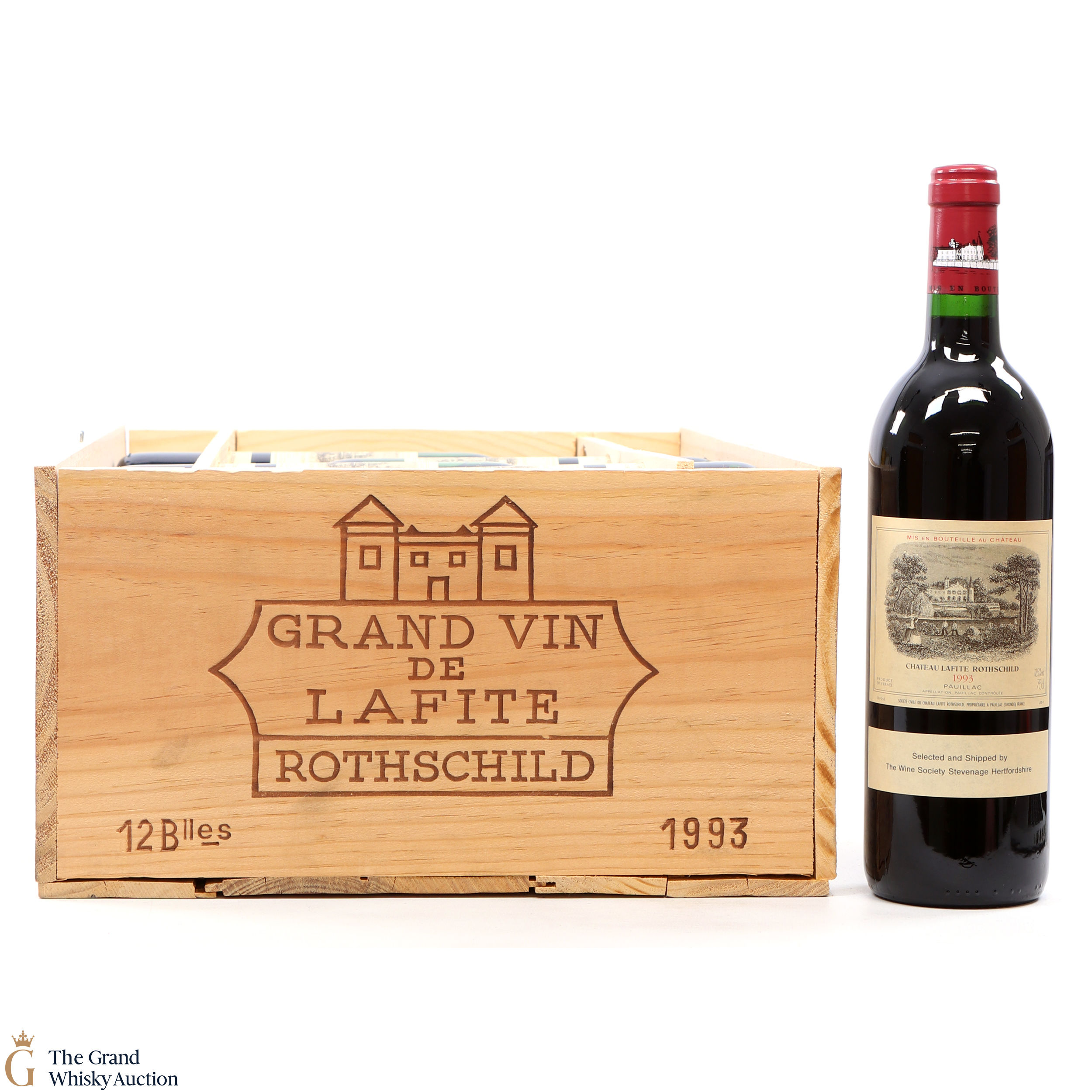 Chateau Lafite-Rothschild 1993 (12 x 75cl) Auction | The Grand Whisky Auction