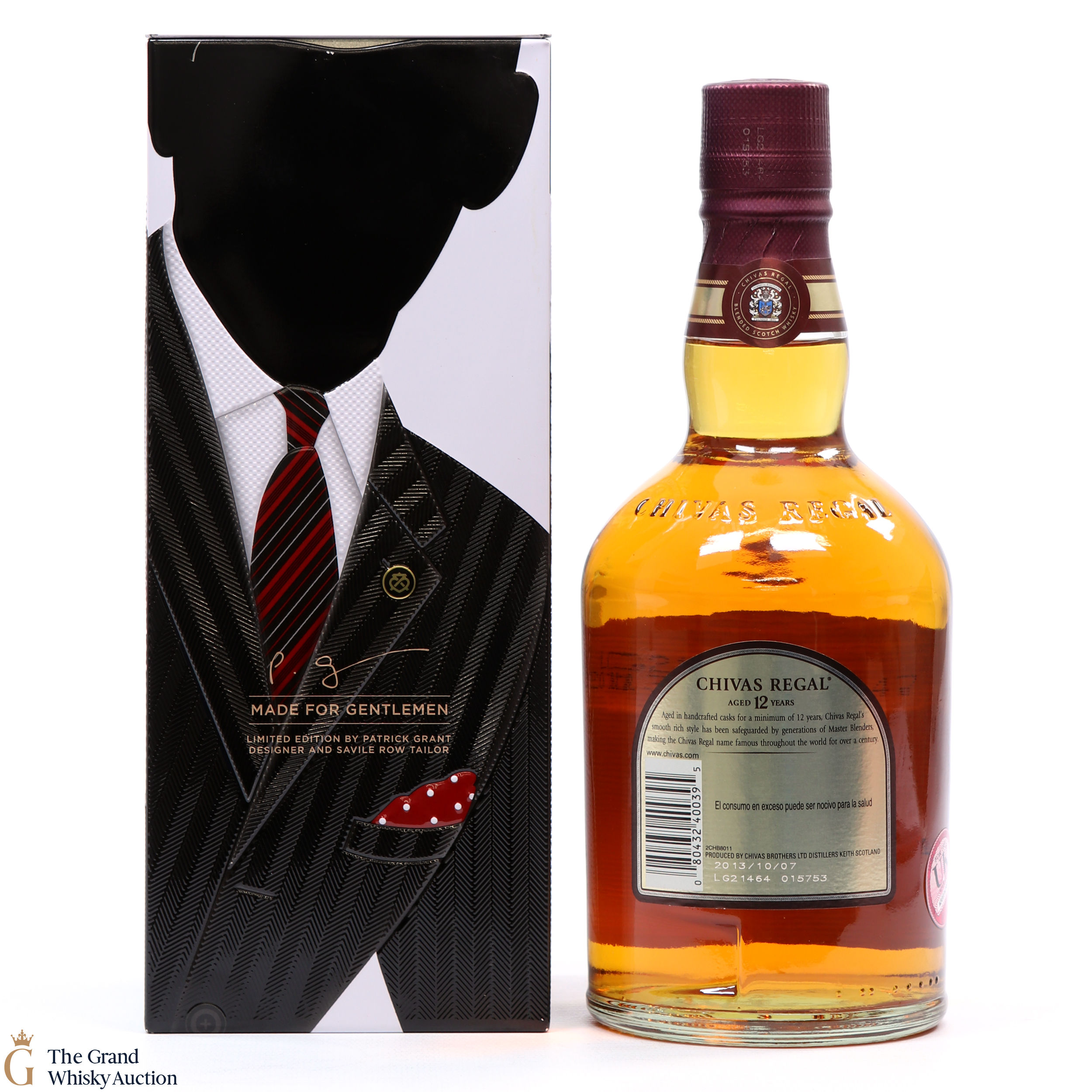 Chivas Regal - 12 Years Old - Limited Edition Savile Row Auction | The Grand Whisky Auction