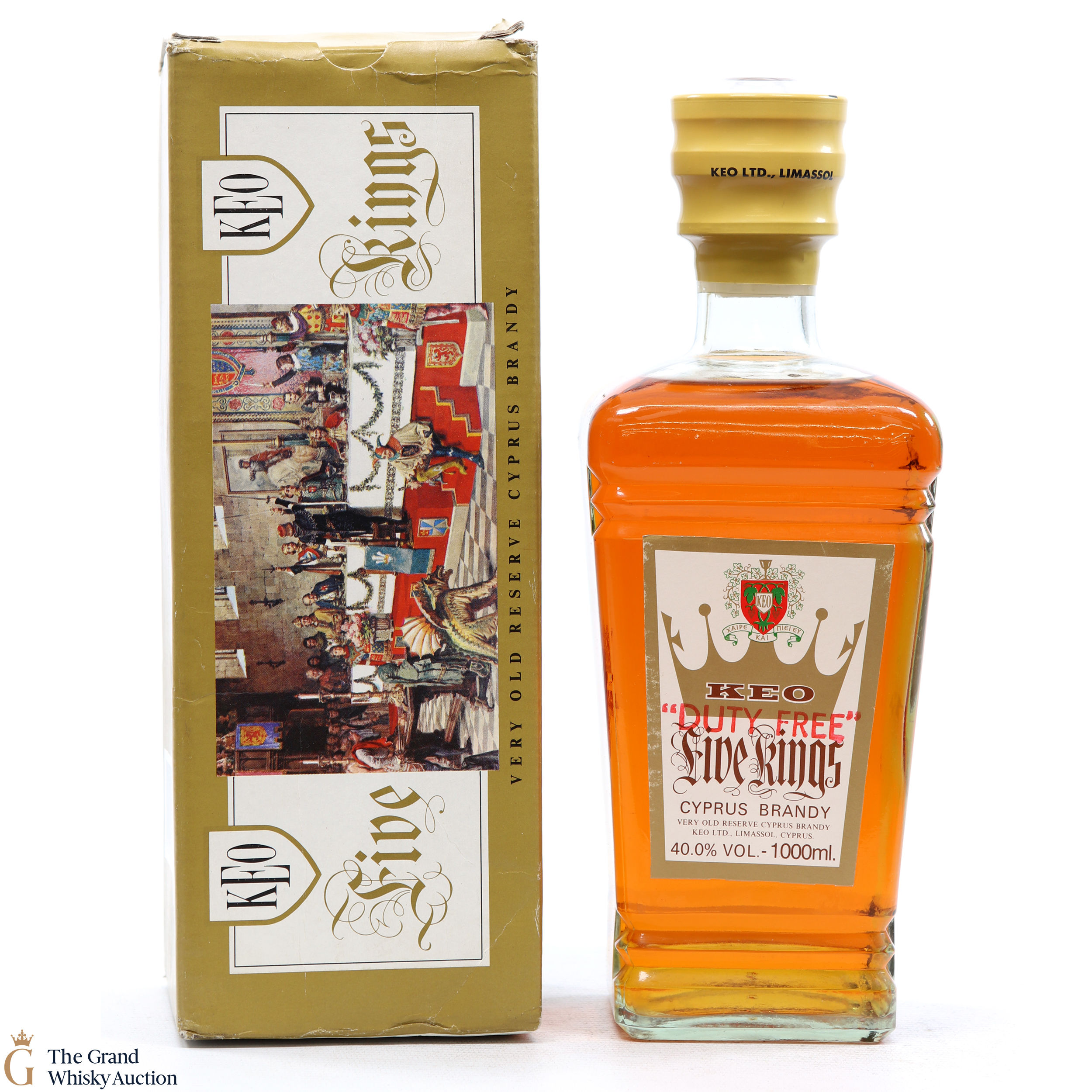 Keo - Five Kings Brandy Auction | The Grand Whisky Auction