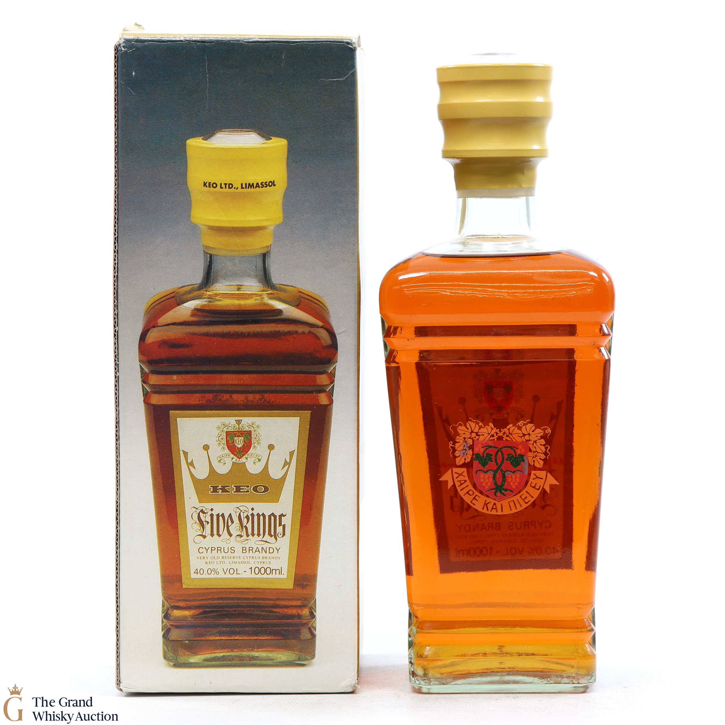 Keo - Five Kings Brandy Auction | The Grand Whisky Auction