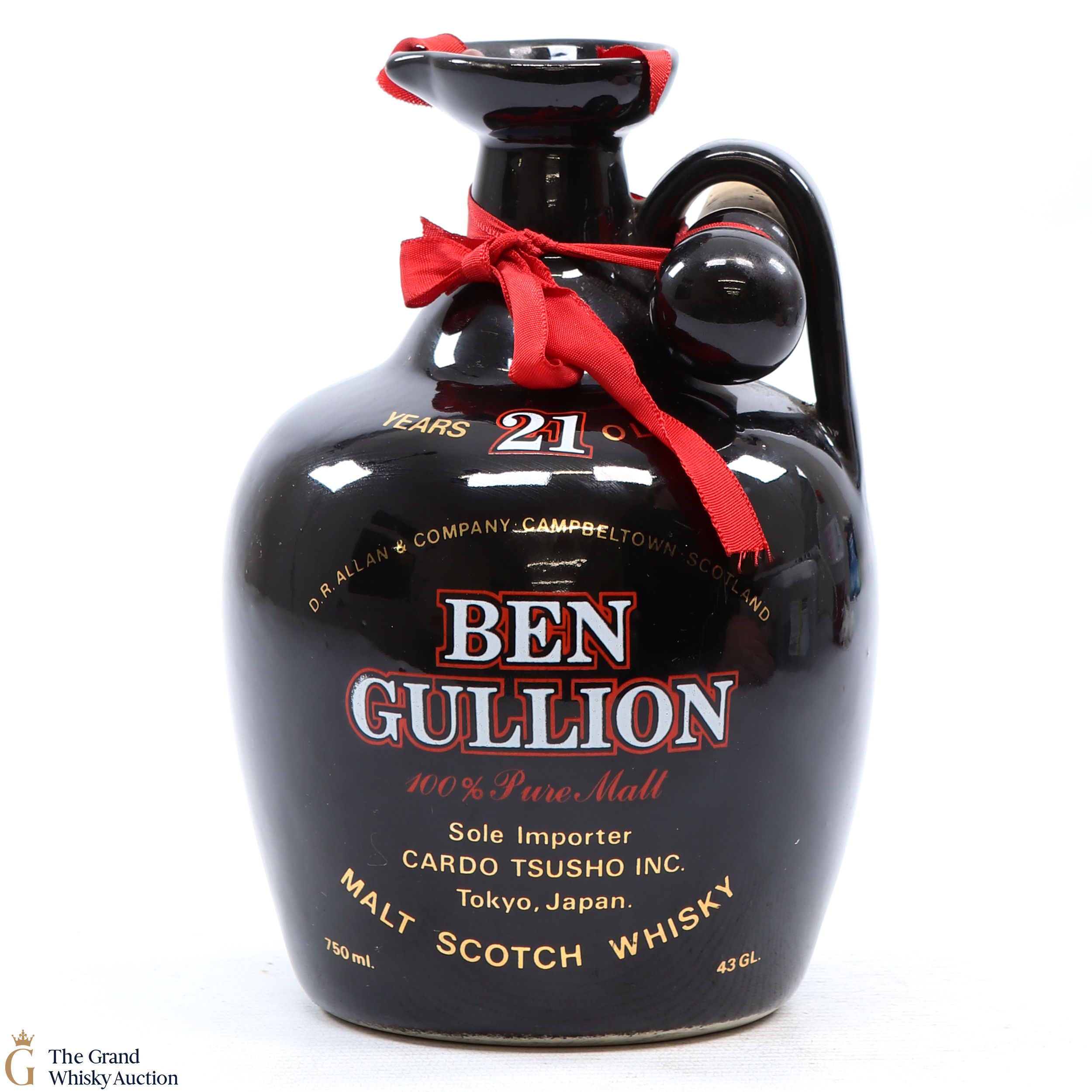 Springbank - 21 Year Old Ben Gullion 75cl Decanter Auction | The Grand ...