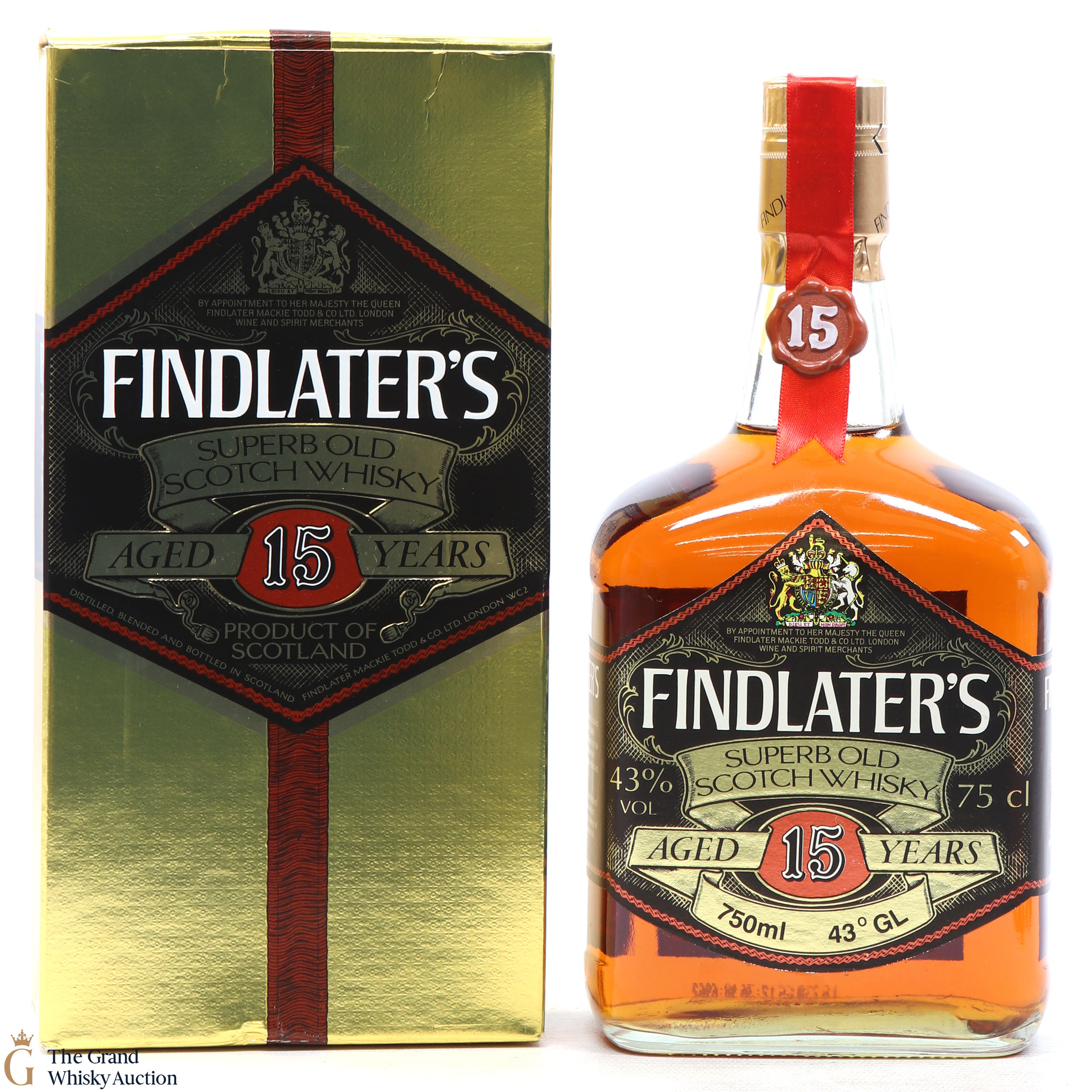 Findlater's - 15 Year Old - 1980's Auction | The Grand Whisky Auction