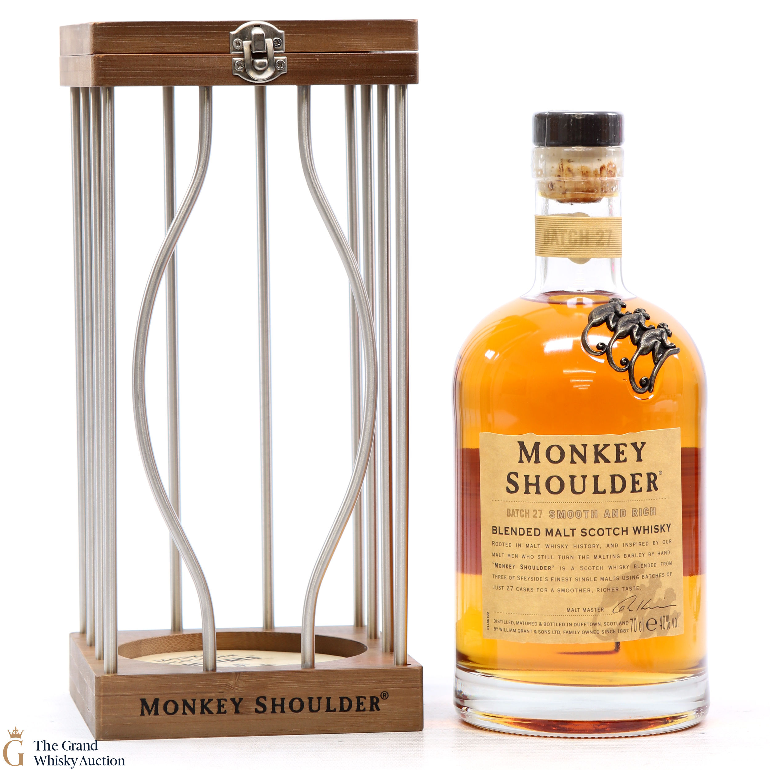 Monkey Shoulder - Batch 27 - Blended Malt Auction | The Grand Whisky ...