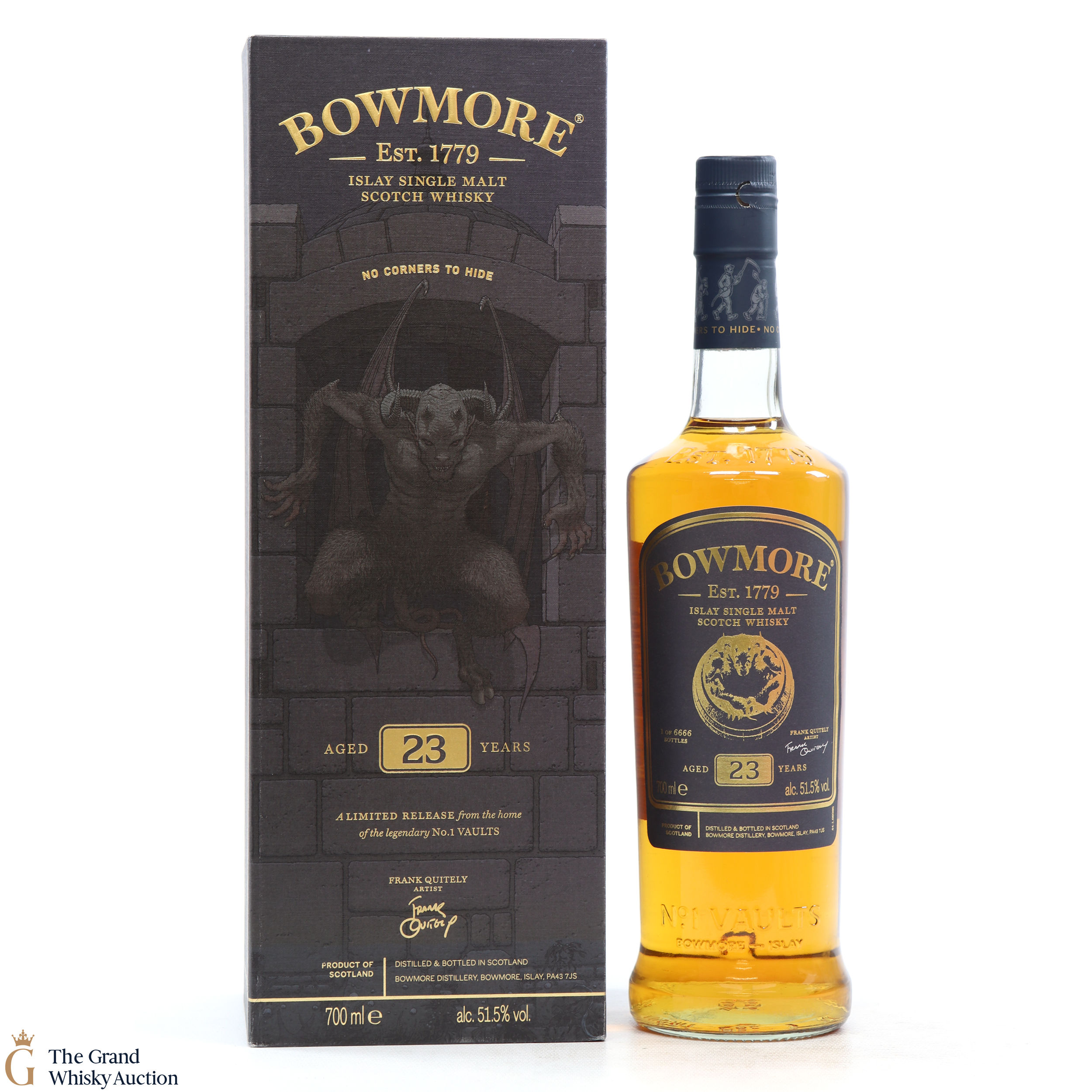 Bowmore - 23 Year Old - No Corners to Hide Auction | The Grand Whisky ...