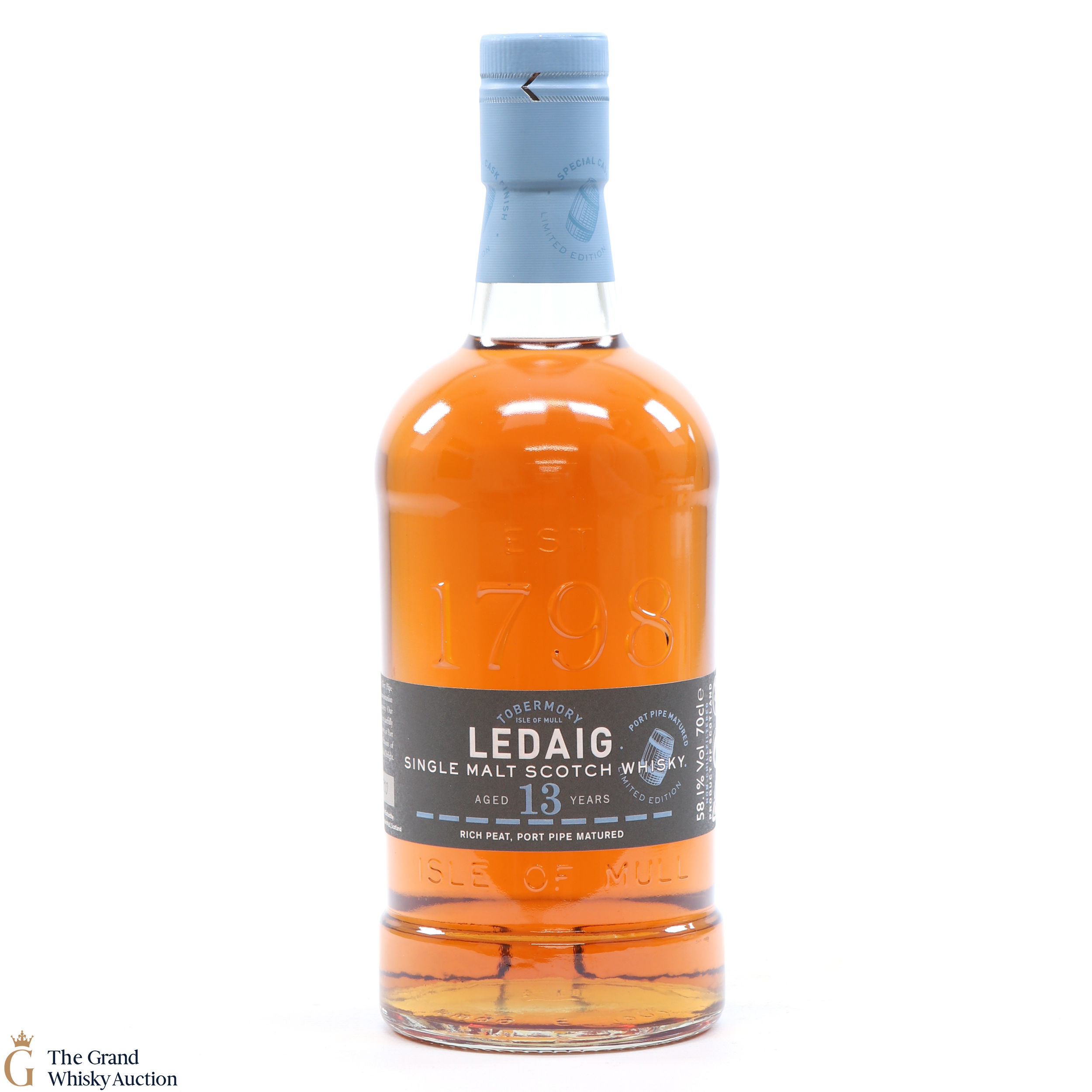 Ledaig - 13 Year Old Port Pipe Matured Auction | The Grand Whisky Auction