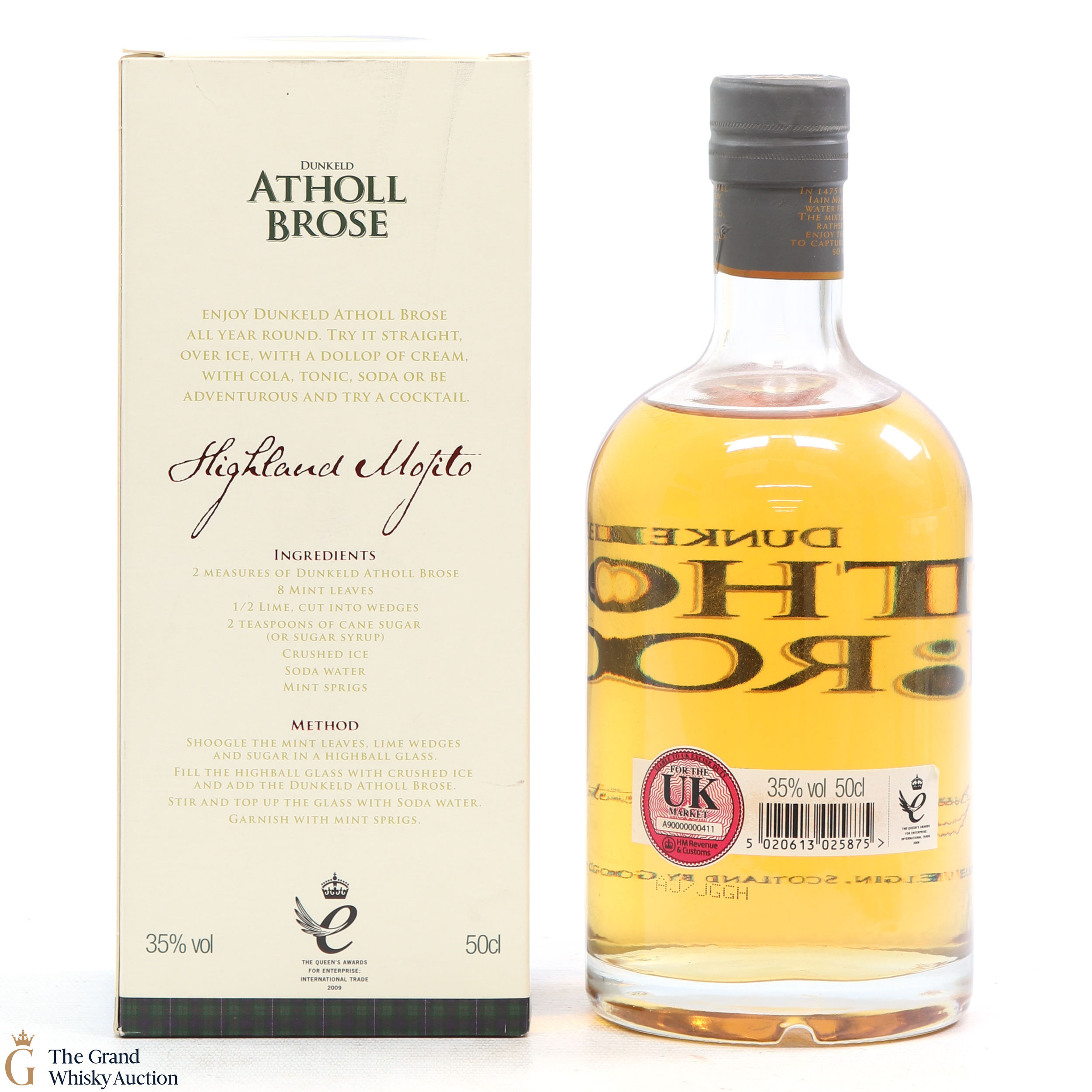 Atholl Brose - Liqueur (50cl) Auction | The Grand Whisky Auction