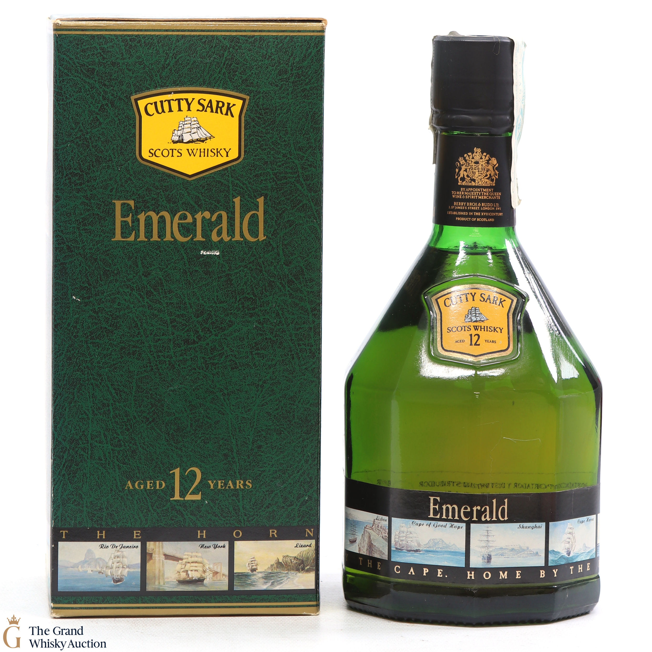 Cutty Sark - 12 Year Old - Emerald Auction | The Grand Whisky Auction