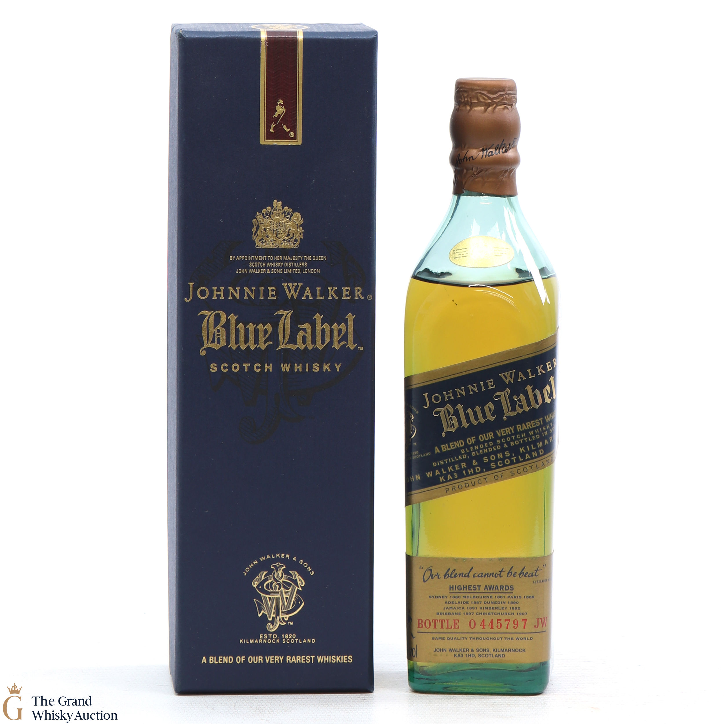 Johnnie Walker - Blue Label (20cl) Auction | The Grand Whisky Auction