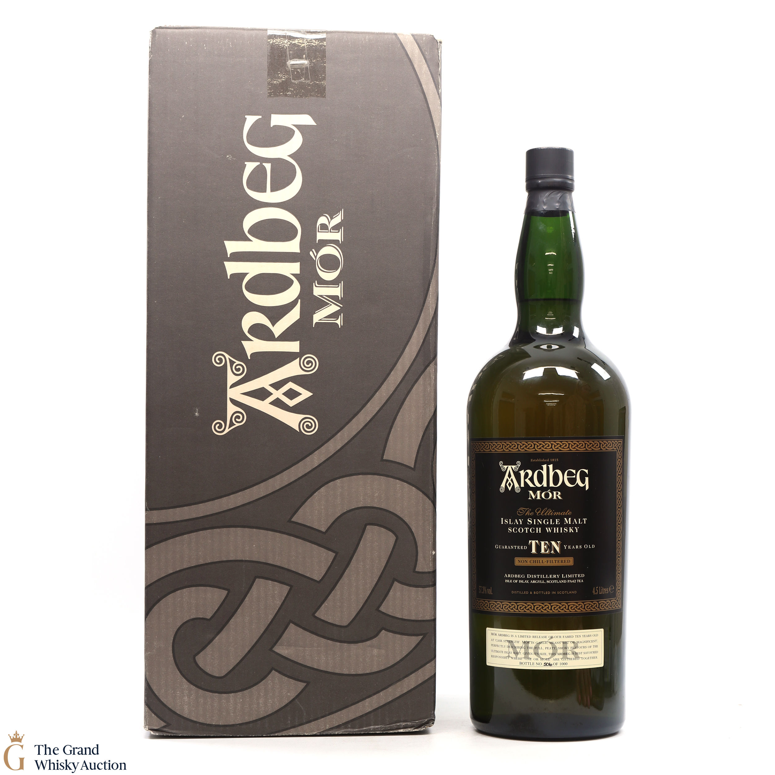 Ardbeg Mor - 10 Year Old Cask Strength 4.5 Litre 1st Edition Auction ...