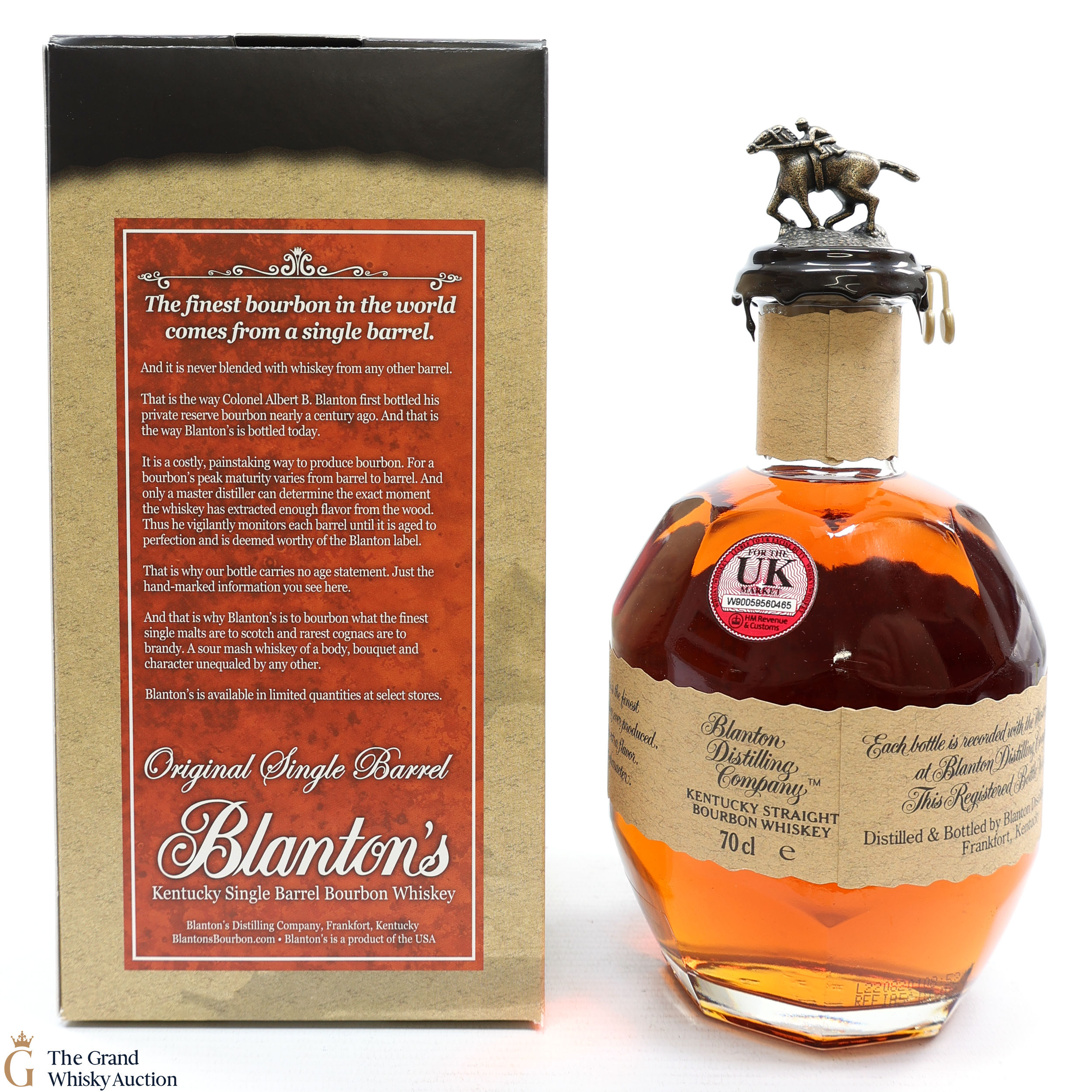 Blanton’s - Single Barrel Bourbon Original Auction | The Grand Whisky Auction