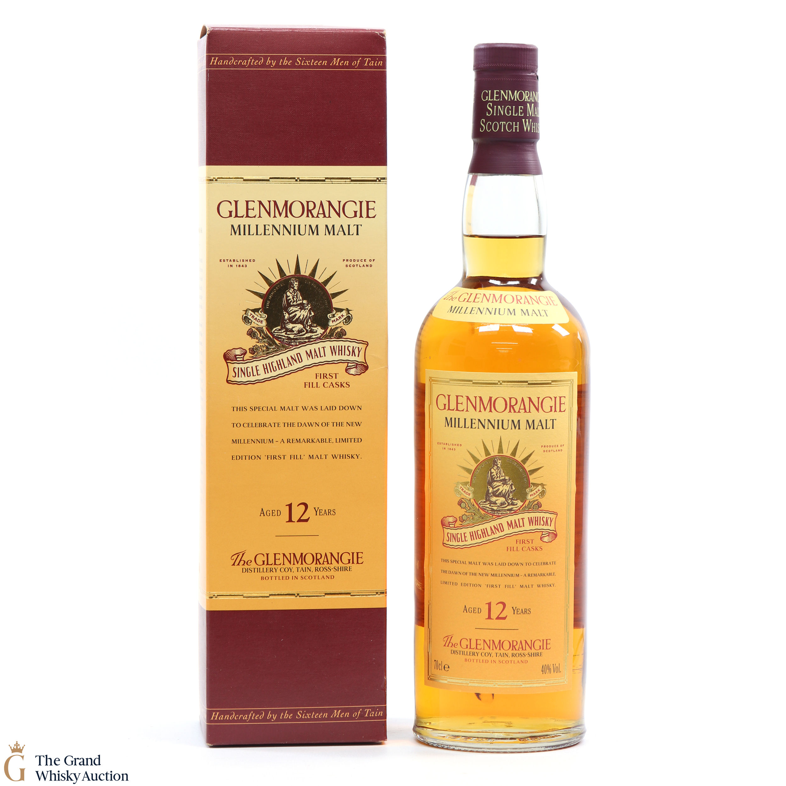 Glenmorangie - 12 Year Old - Millennium Malt Auction | The Grand Whisky ...