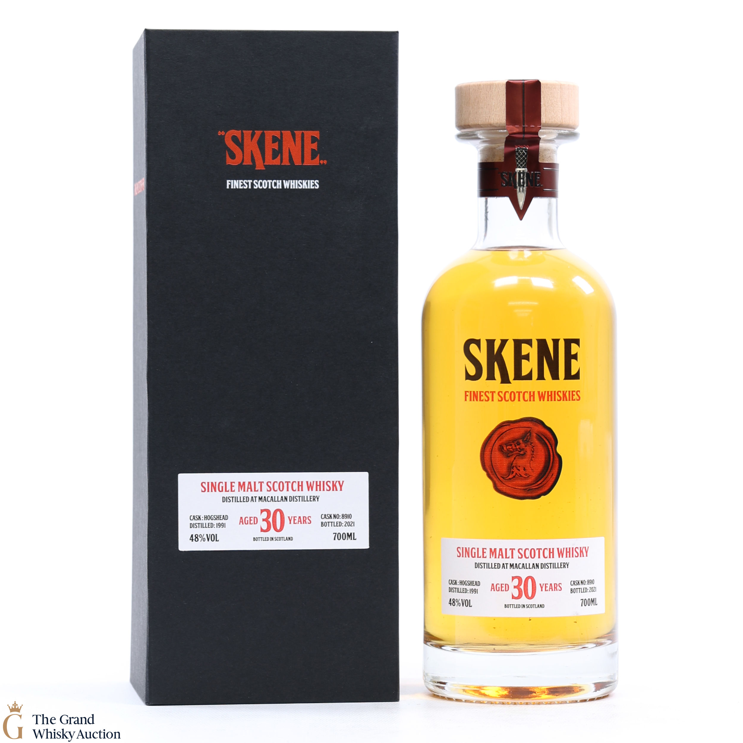 Macallan - 30 Year Old 1991 Skene Finest Scotch Whiskies #8910 Auction ...