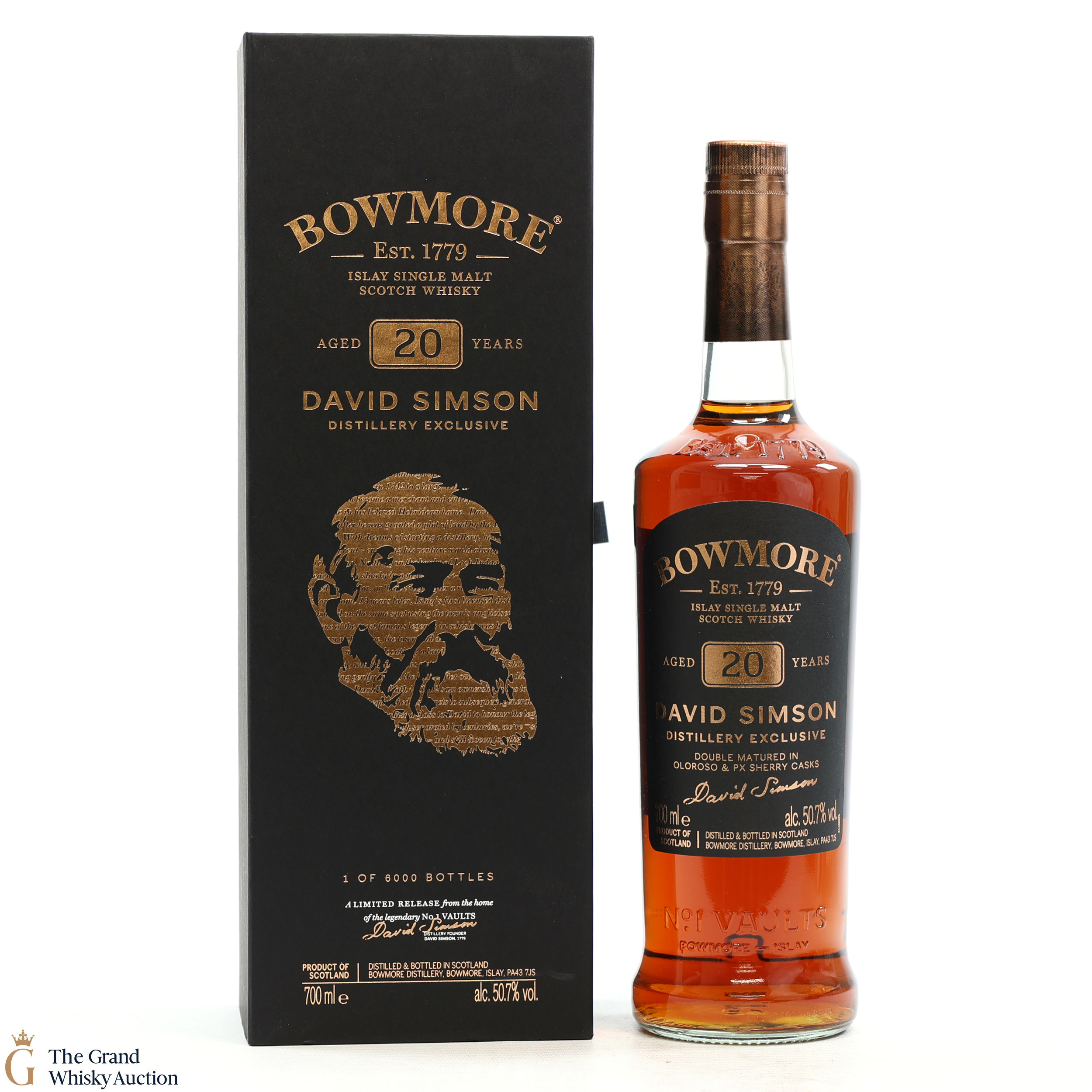 Bowmore - 20 Year Old David Simson Distillery Exclusive 2020 Auction ...
