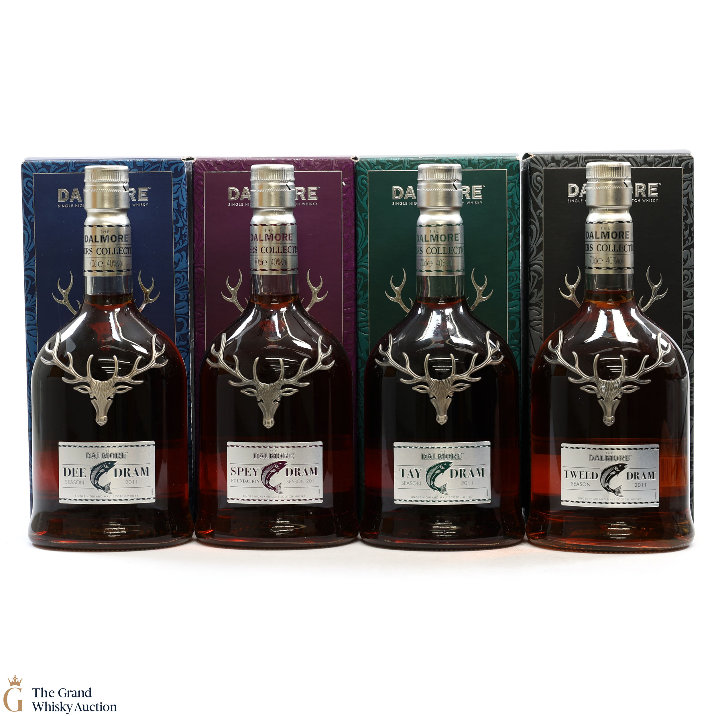 Dalmore - Rivers Collection - Spey, Tweed, Dee & Tay 2011 Auction | The ...