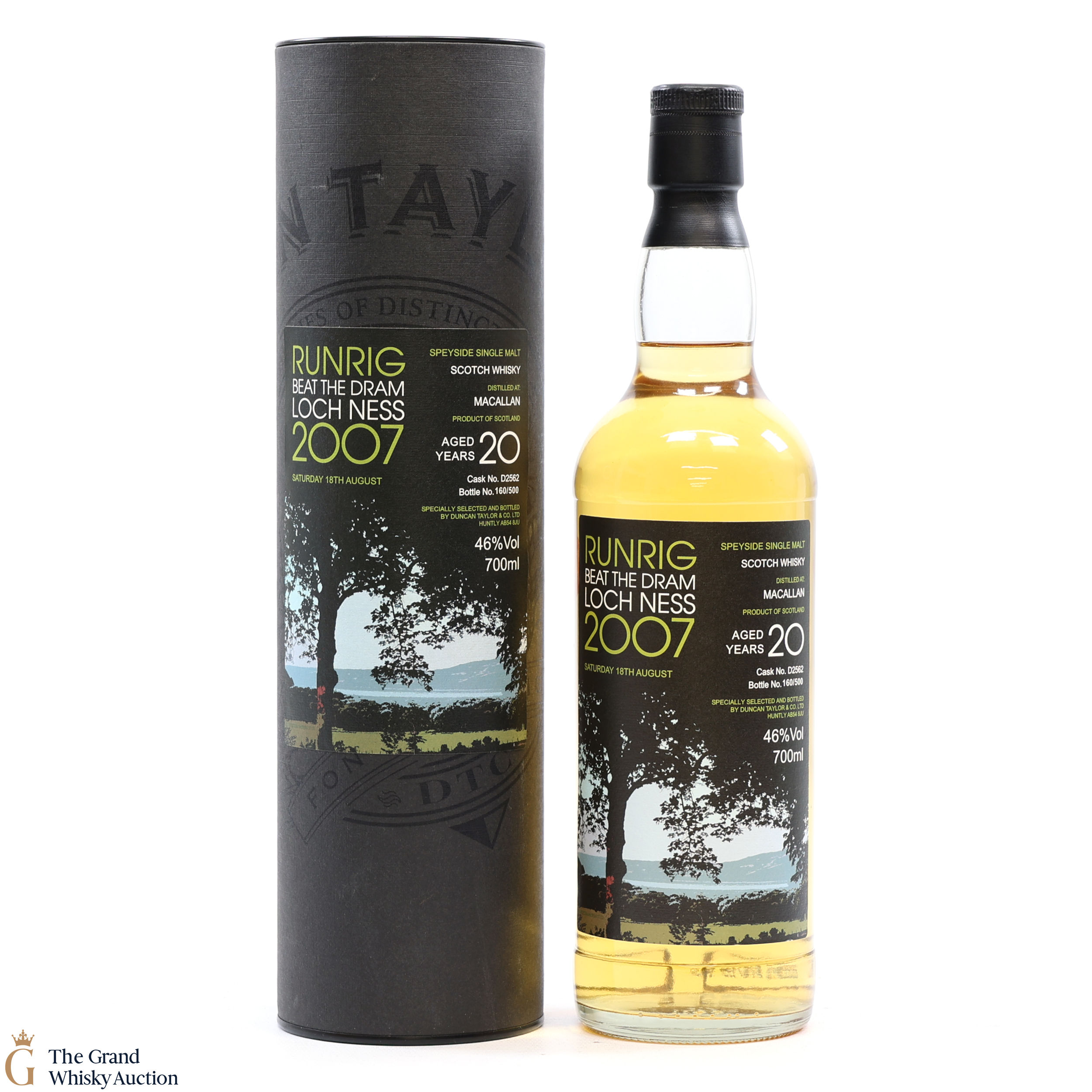 Macallan - 20 Year Old - Runrig Beat the Dram 2007 Auction | The Grand ...