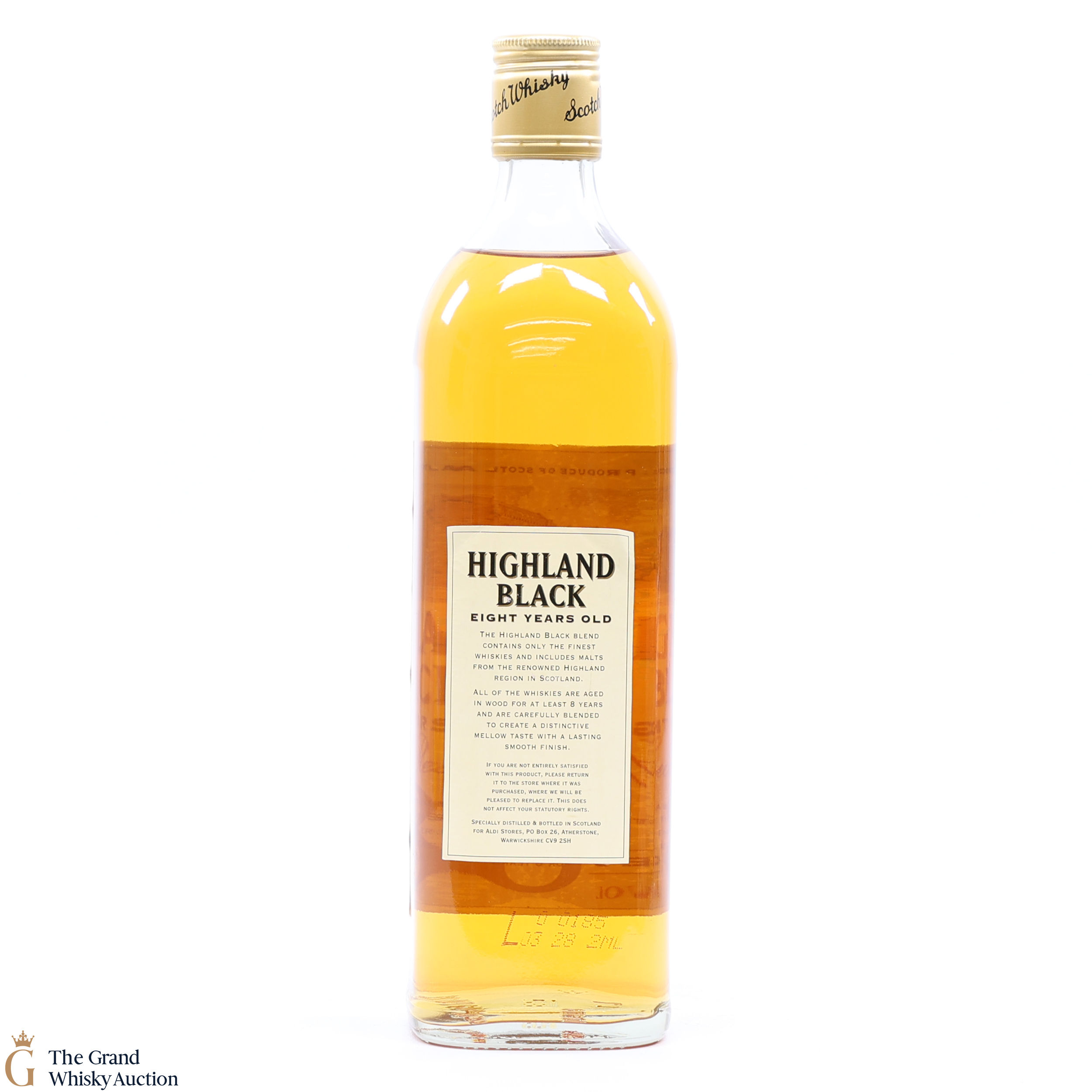 Highland Black - 8 Year Old Auction | The Grand Whisky Auction
