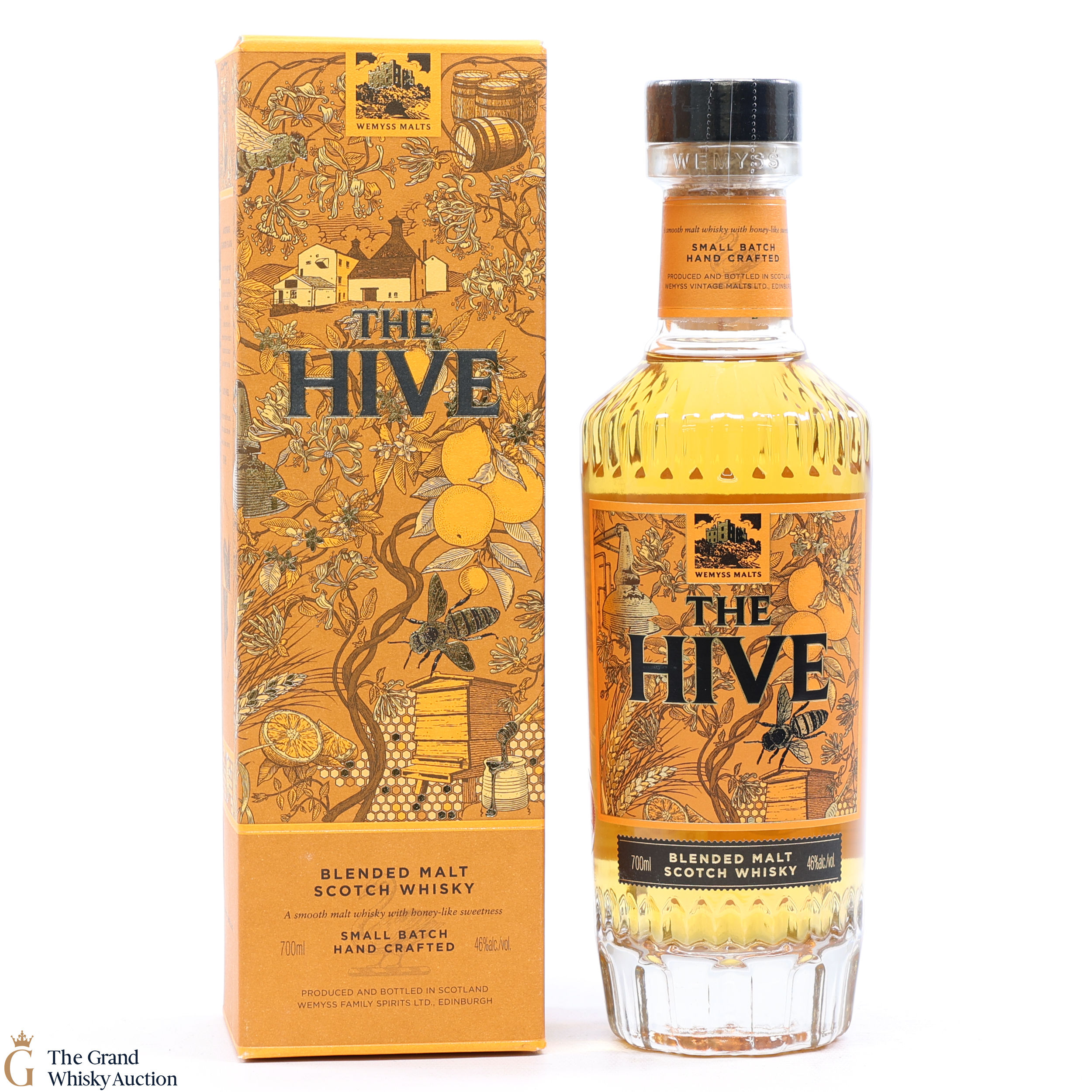 Wemyss Malts - Hive Small batch Blended Malt Scotch Whisky Auction ...