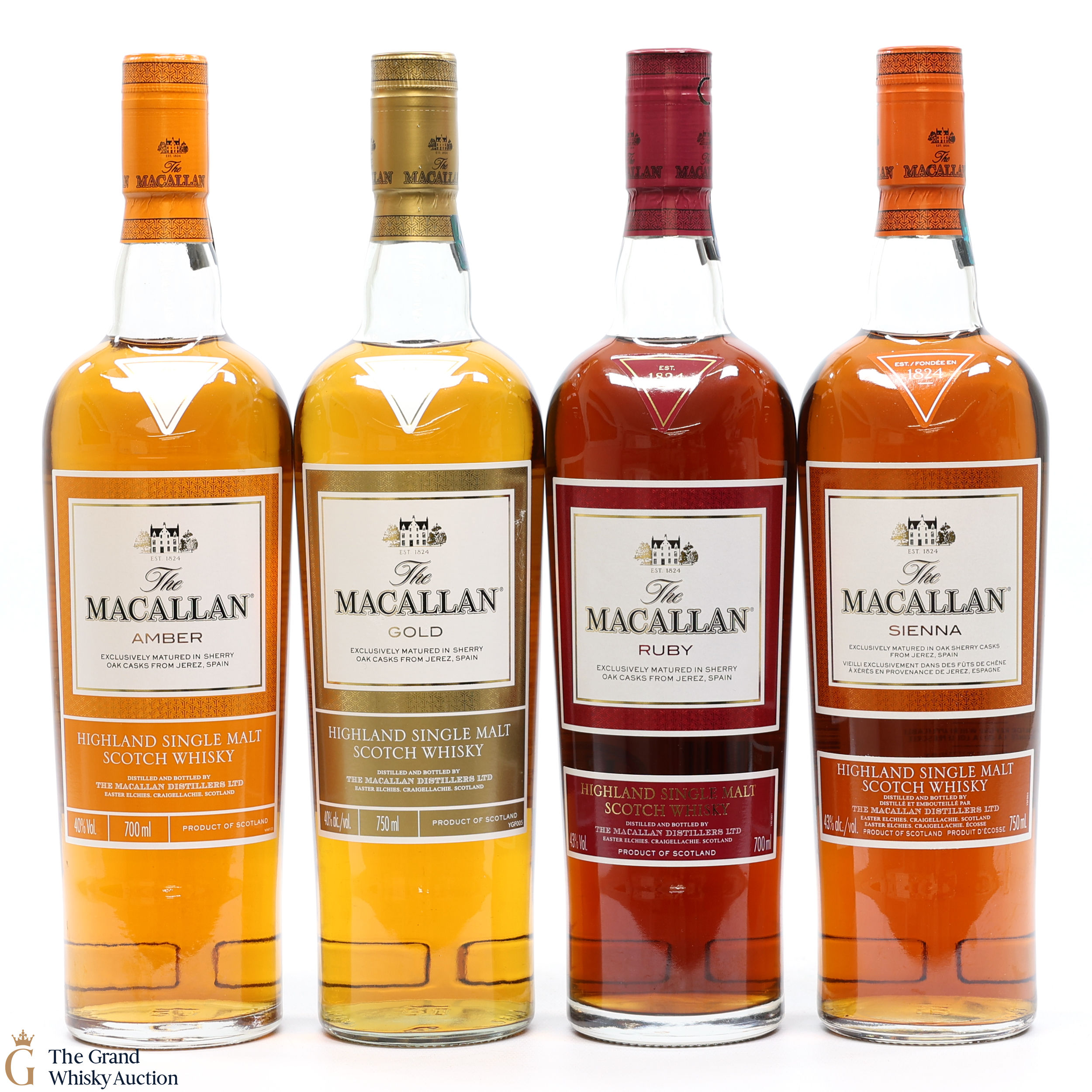 Macallan - The 1824 Series (4 x 70cl) Auction | The Grand Whisky Auction