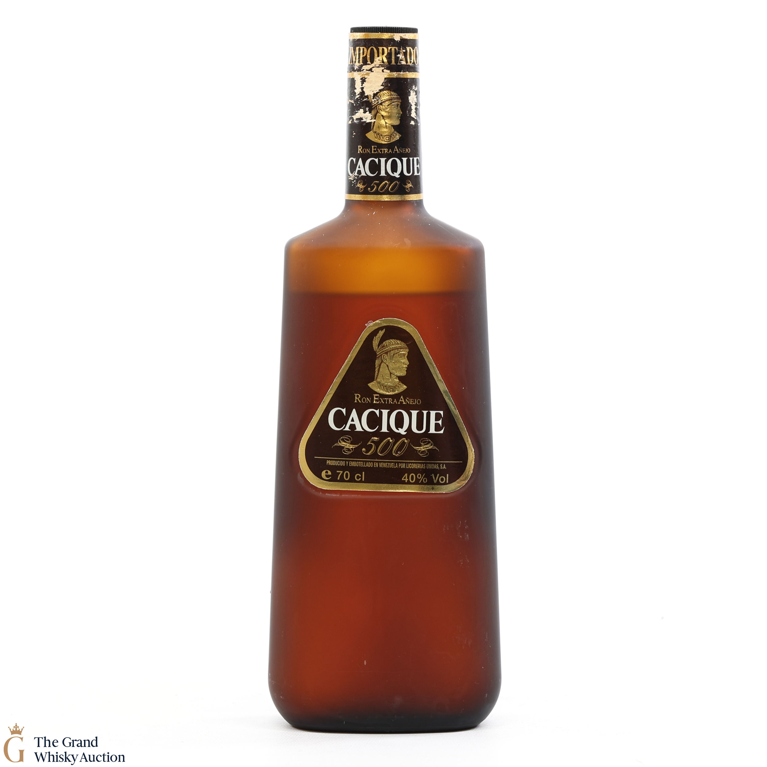 Cacique - 500 - Extra Anejo Rum Auction | The Grand Whisky Auction