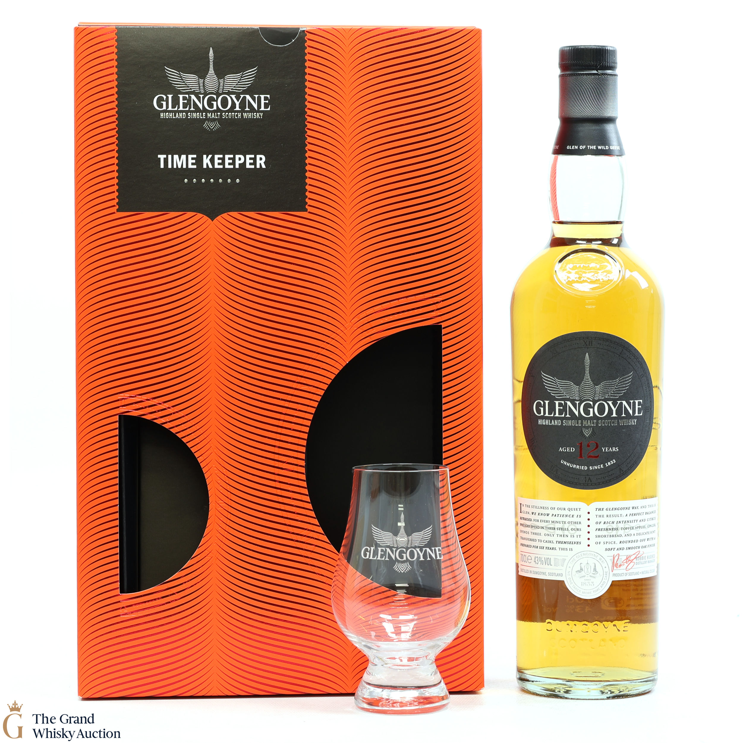 Glengoyne - 12 Year Old - Time Keeper Gift Set Auction | The Grand ...