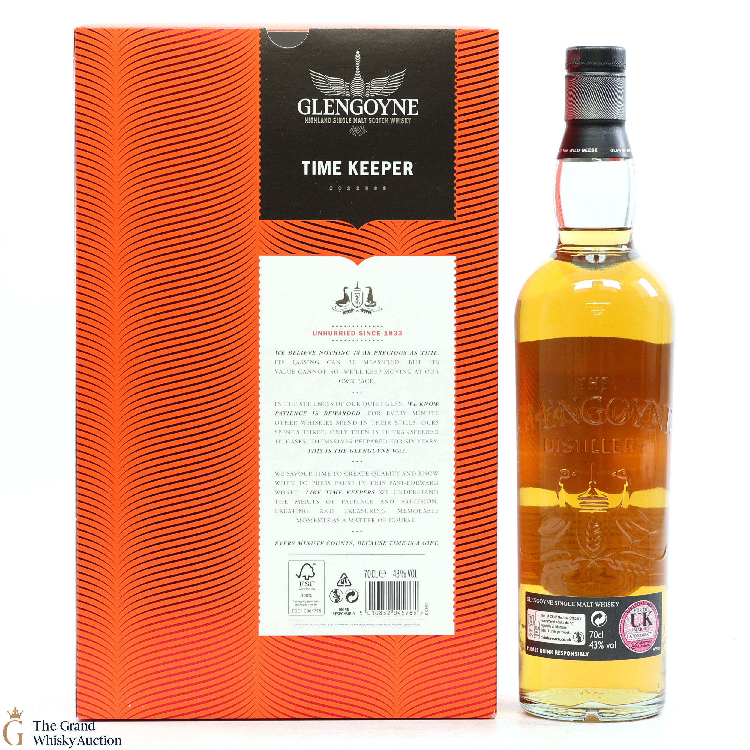 Glengoyne - 12 Year Old - Time Keeper Gift Set Auction | The Grand ...