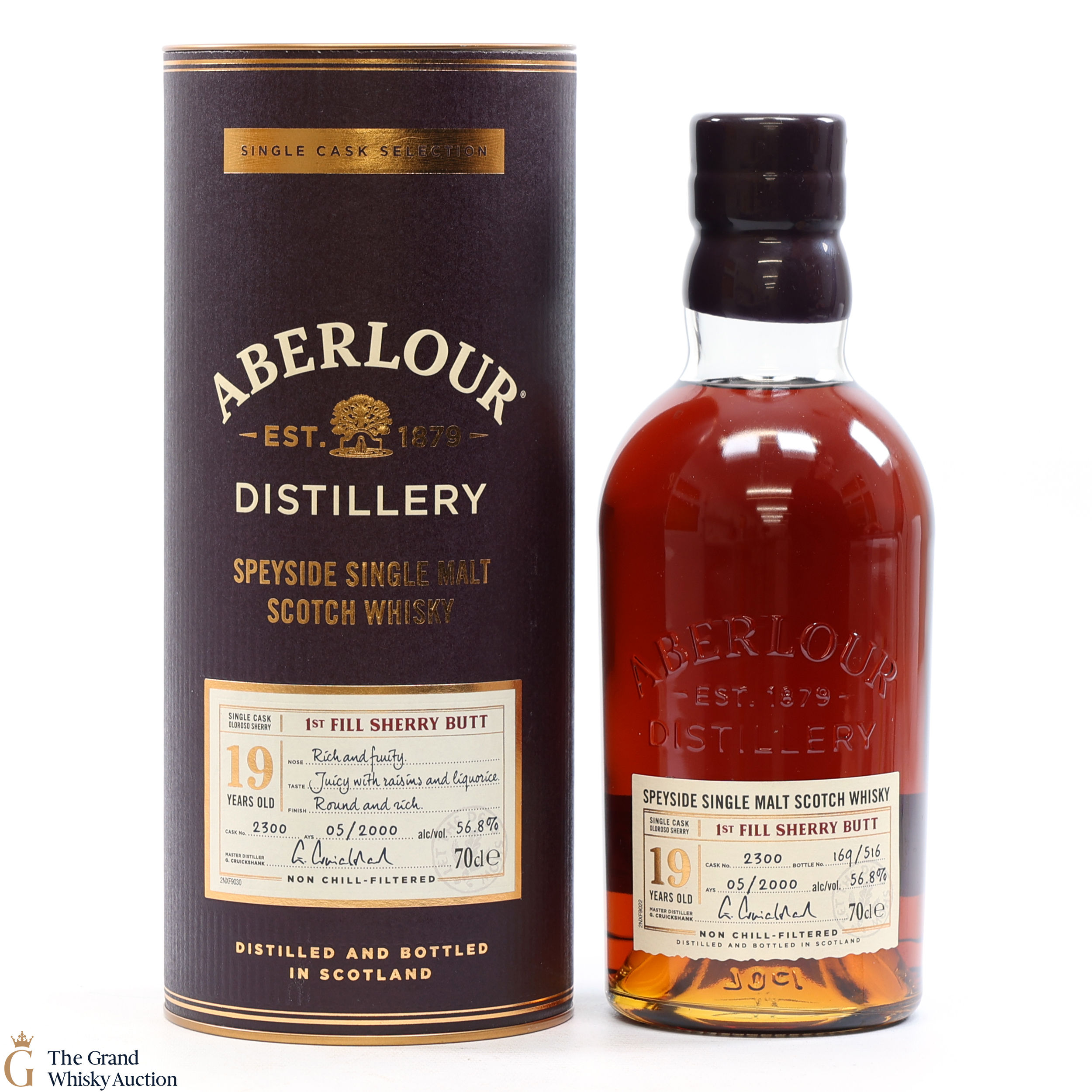 Aberlour - 19 Year Old - Single Cask Selection #2300 Auction | The ...