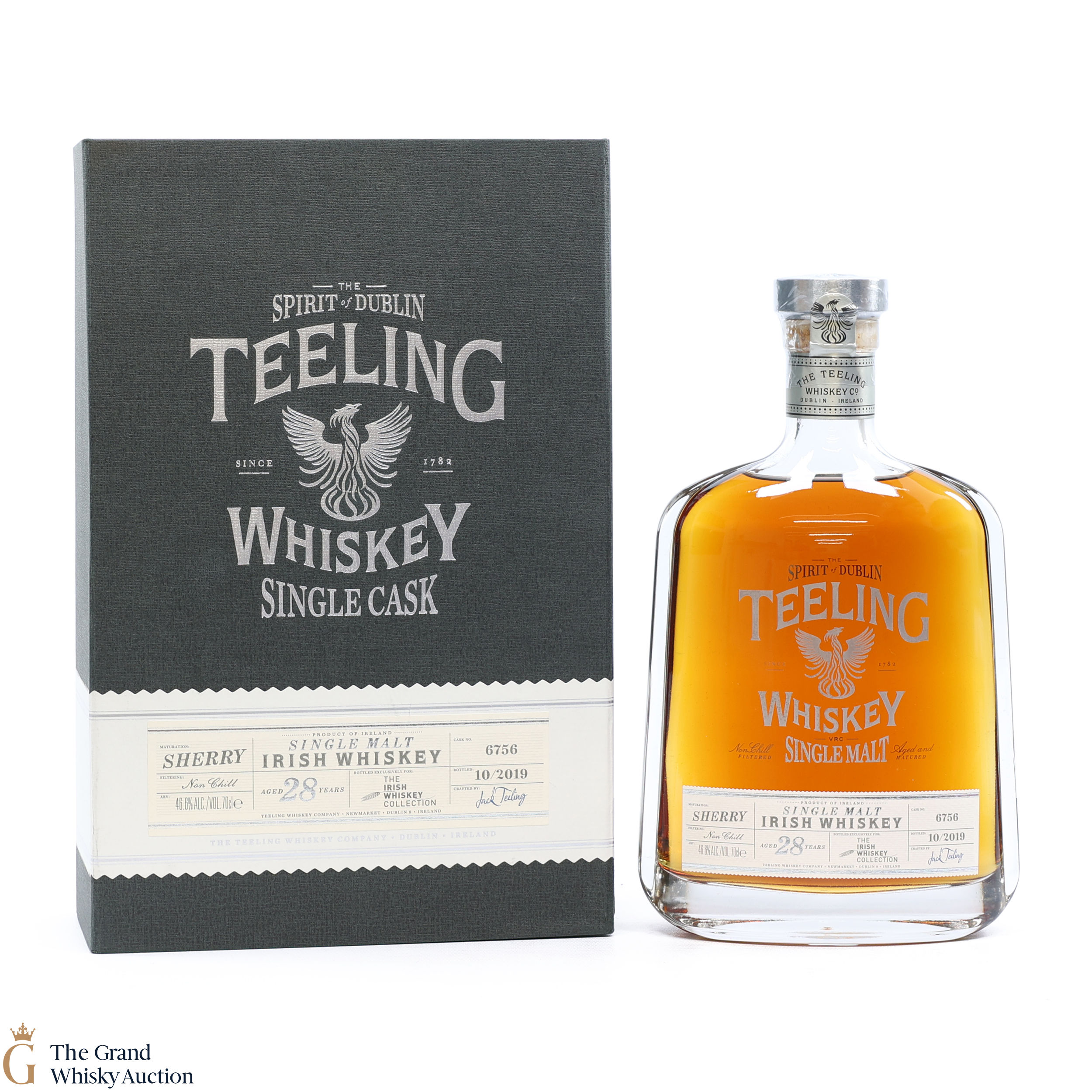 Teeling - 28 Year Old - Sherry Single Cask #6756 - The Irish Whiskey ...