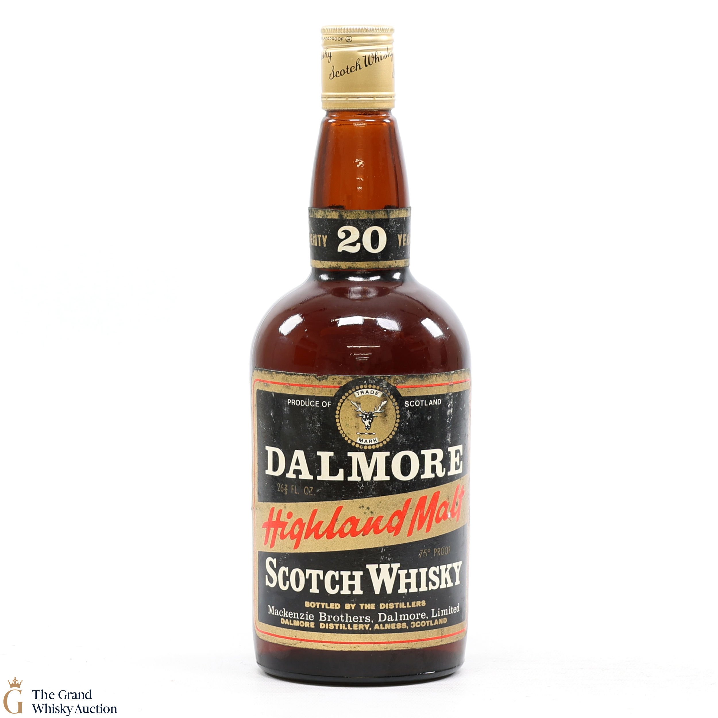 Dalmore - 20 Year Old 1970's Auction | The Grand Whisky Auction