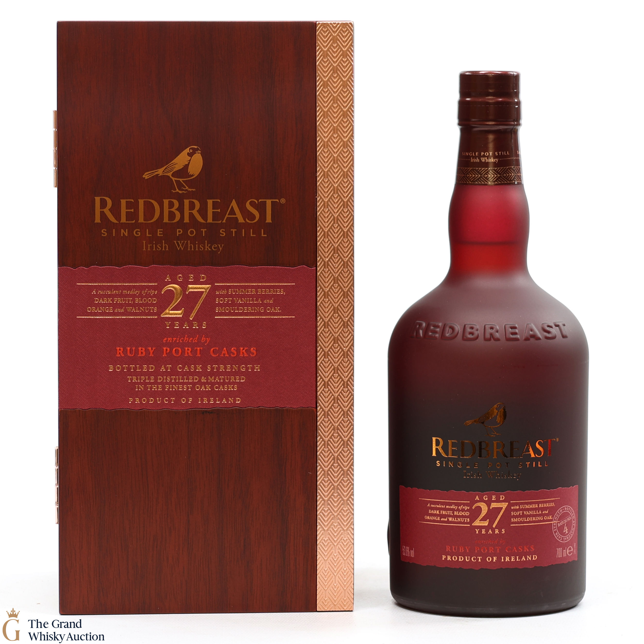 Redbreast - 27 Year Old - Ruby Port Casks - Batch #4 Auction | The ...