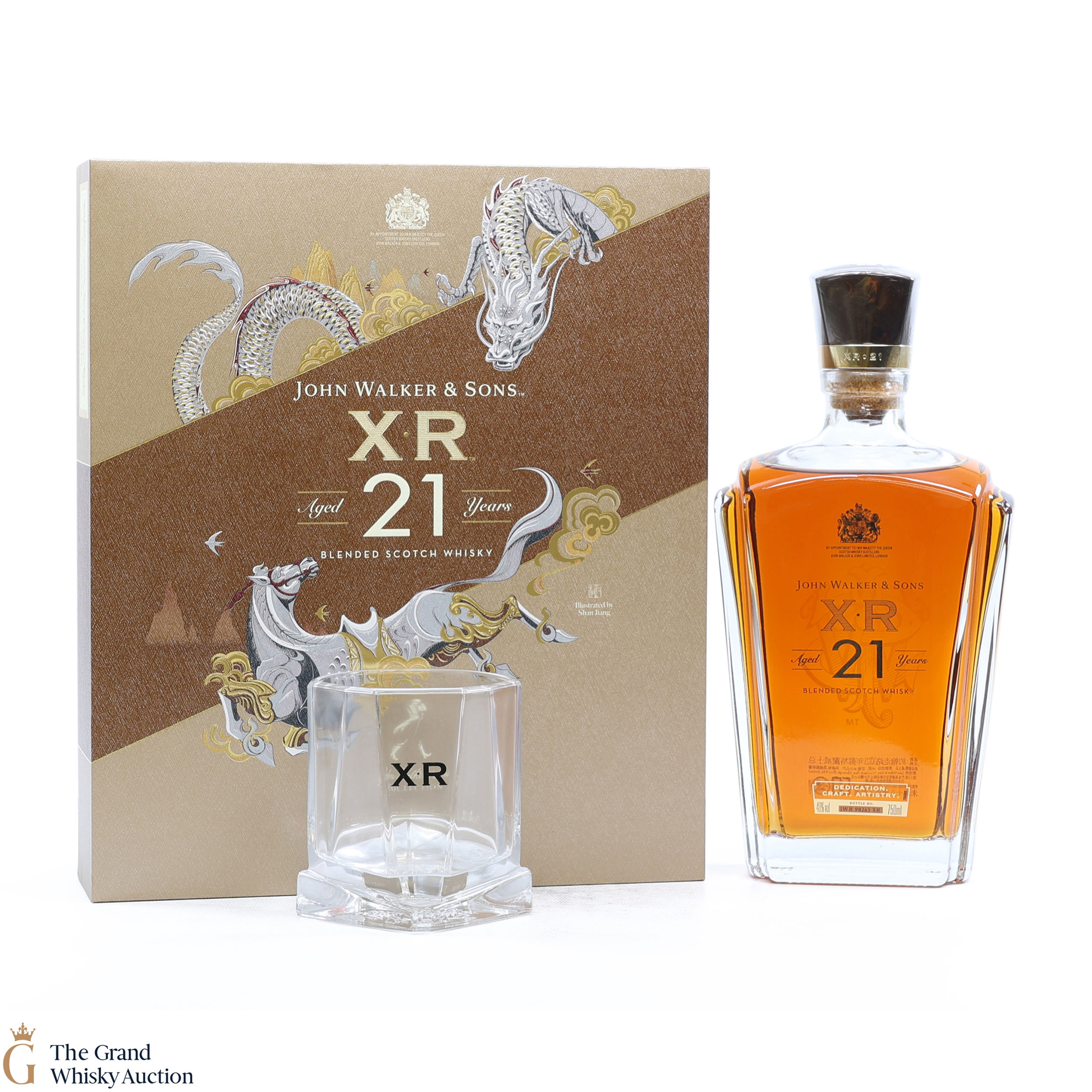 Johnnie Walker - 21 Year Old - XR - Shan Jiang (75cl) Auction | The Grand Whisky Auction