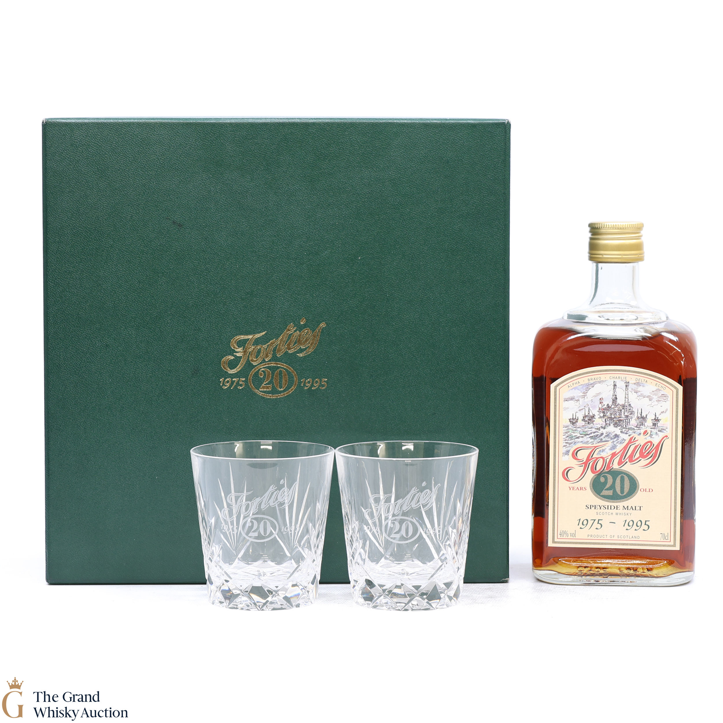 Glenfarclas - 20 Year Old - 20th Anniversary Forties Field Oil ...