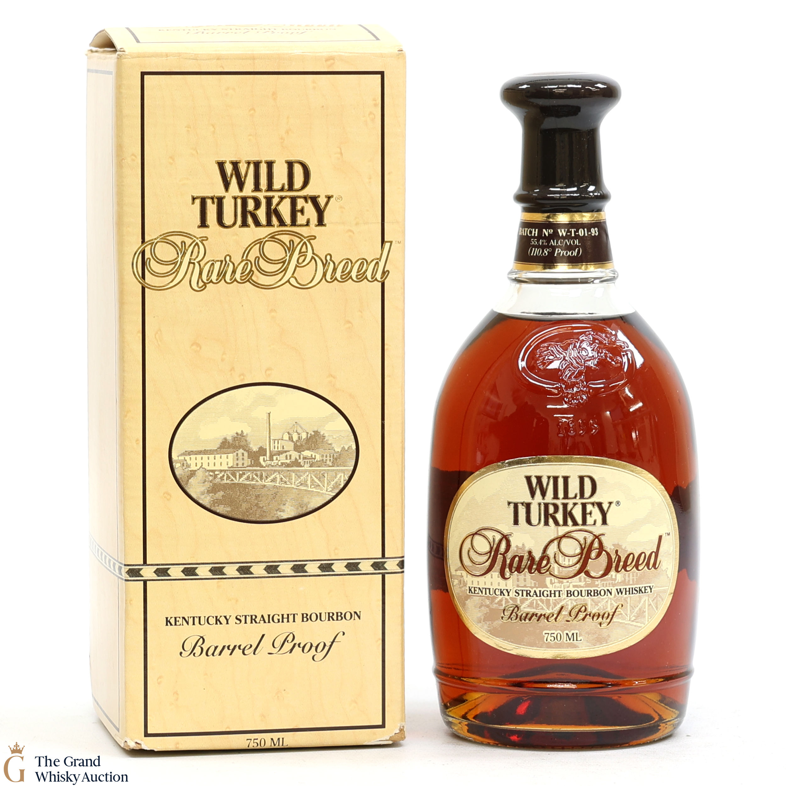 Wild Turkey - Rare Breed - Barrel Proof 110.8 Proof (75cl) Auction ...