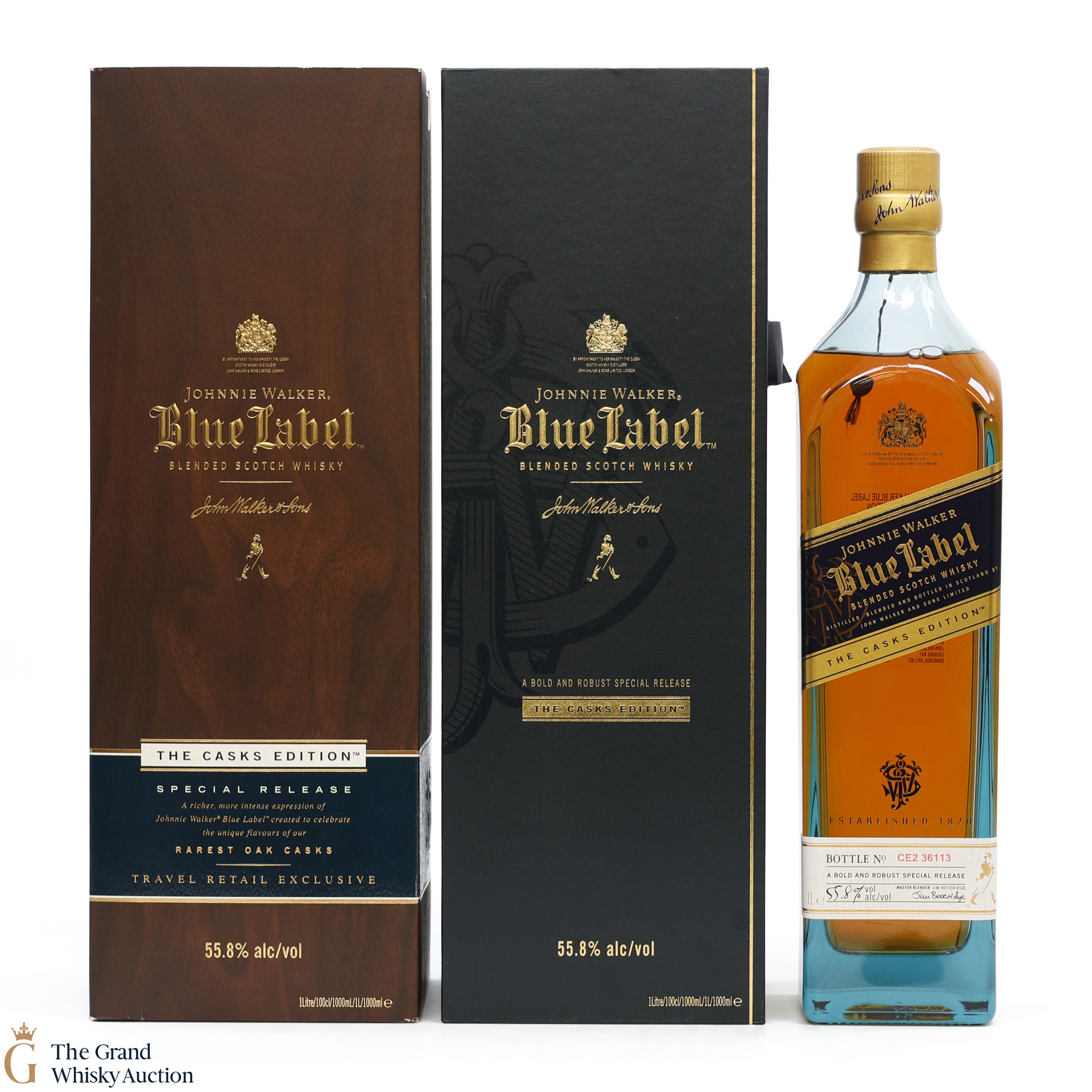Johnnie Walker - Blue Label - The Casks Edition 1L Auction | The Grand ...